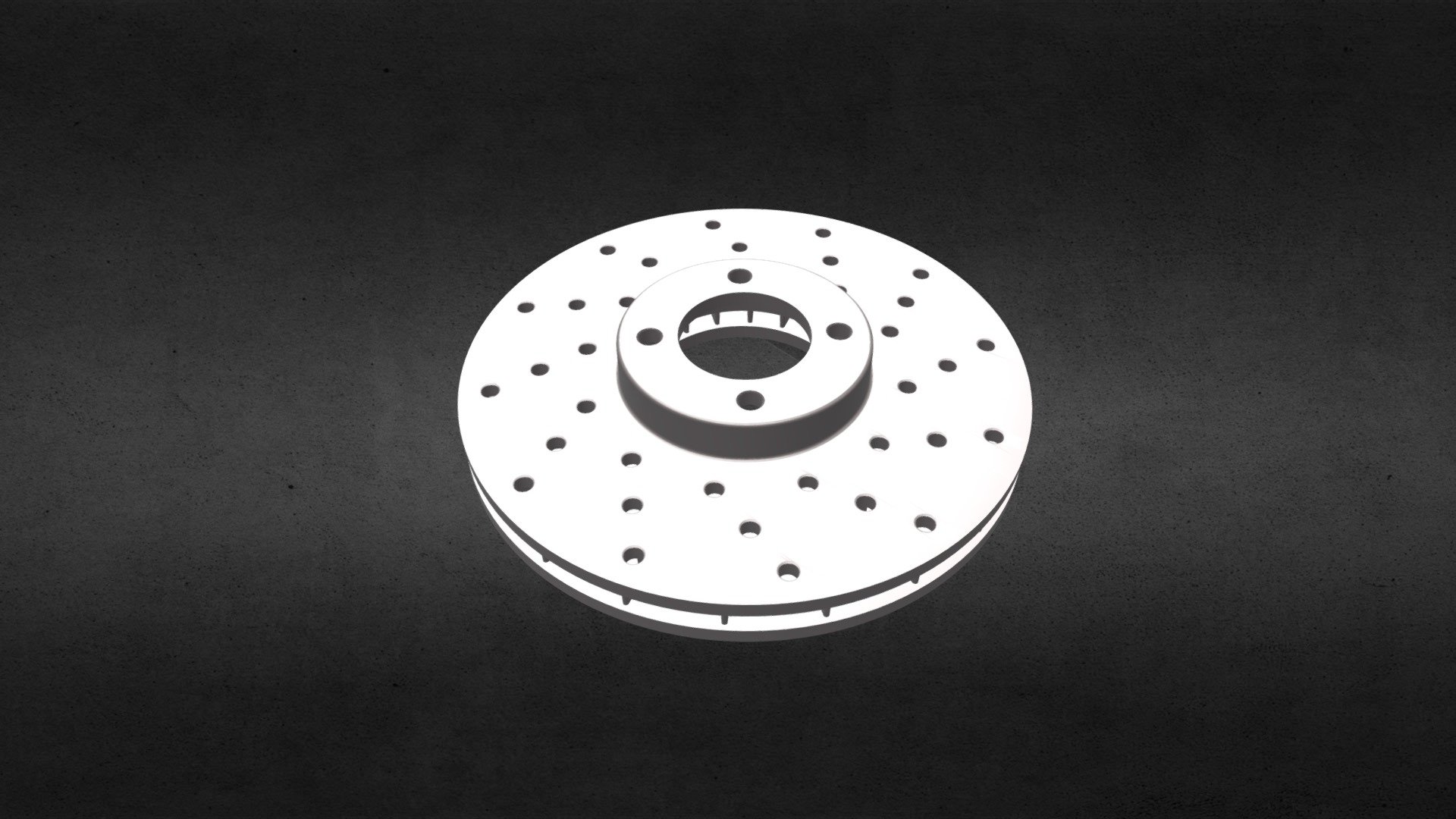 13 Inch Brake Rotor - 3D model by Julio Espinoza (@jde6) [e4e37a0 ...