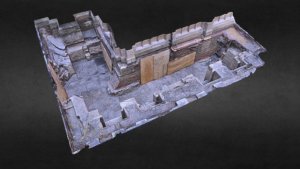 Bath Abbey Cellars - 3D model by Cotswold Archaeology ...