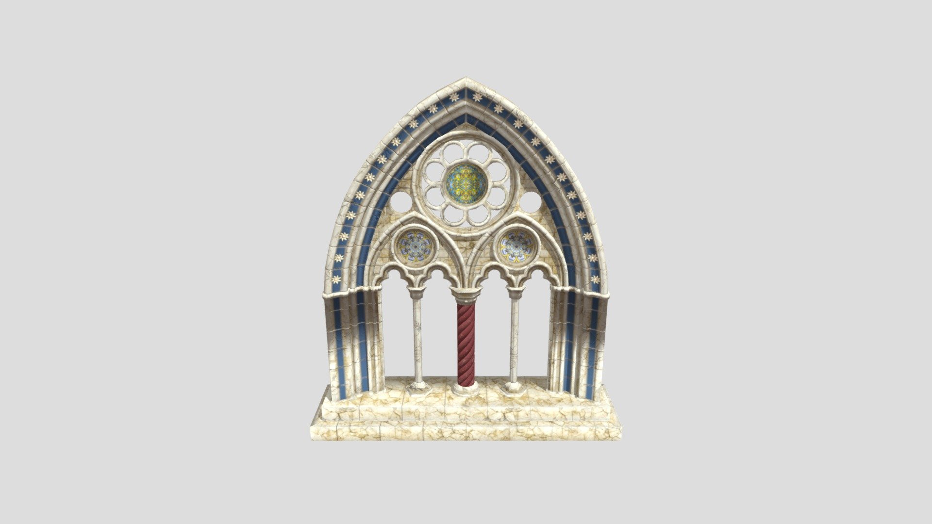 Gothic Arch - 3D model by DC (@damjancarev) [e4e4093] - Sketchfab