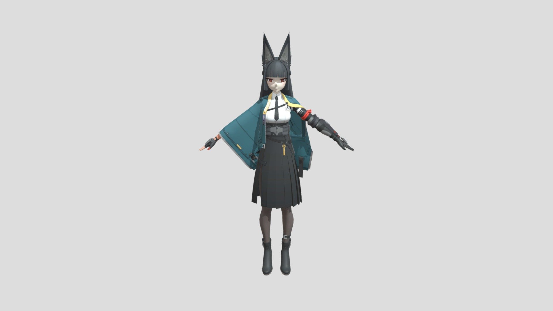 Hoshimi Miyabi - Download Free 3D model by ilyakardailskiy [e4e48ec ...