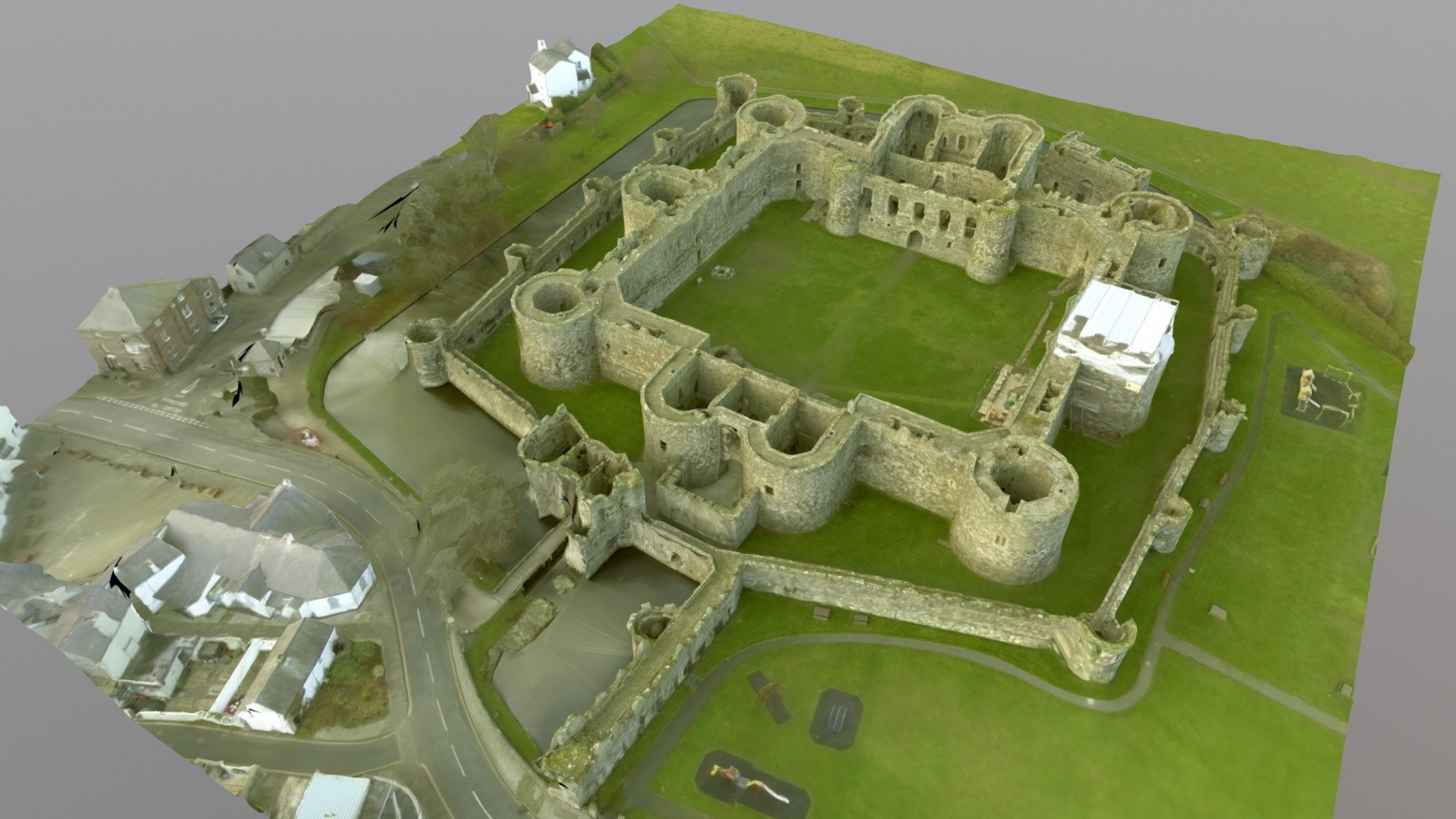 Beaumaris Castle -RAWscan - Download Free 3D model by Andrea Spognetta ...