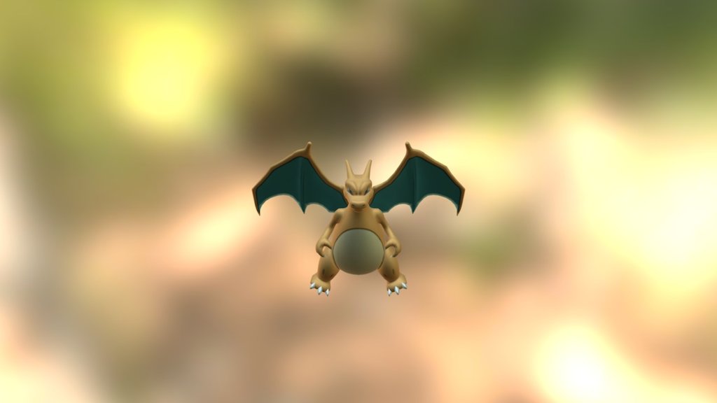 Charizard Pokemon X Y by Game Freak - 3D model by Sinoal [e4e60ae ...