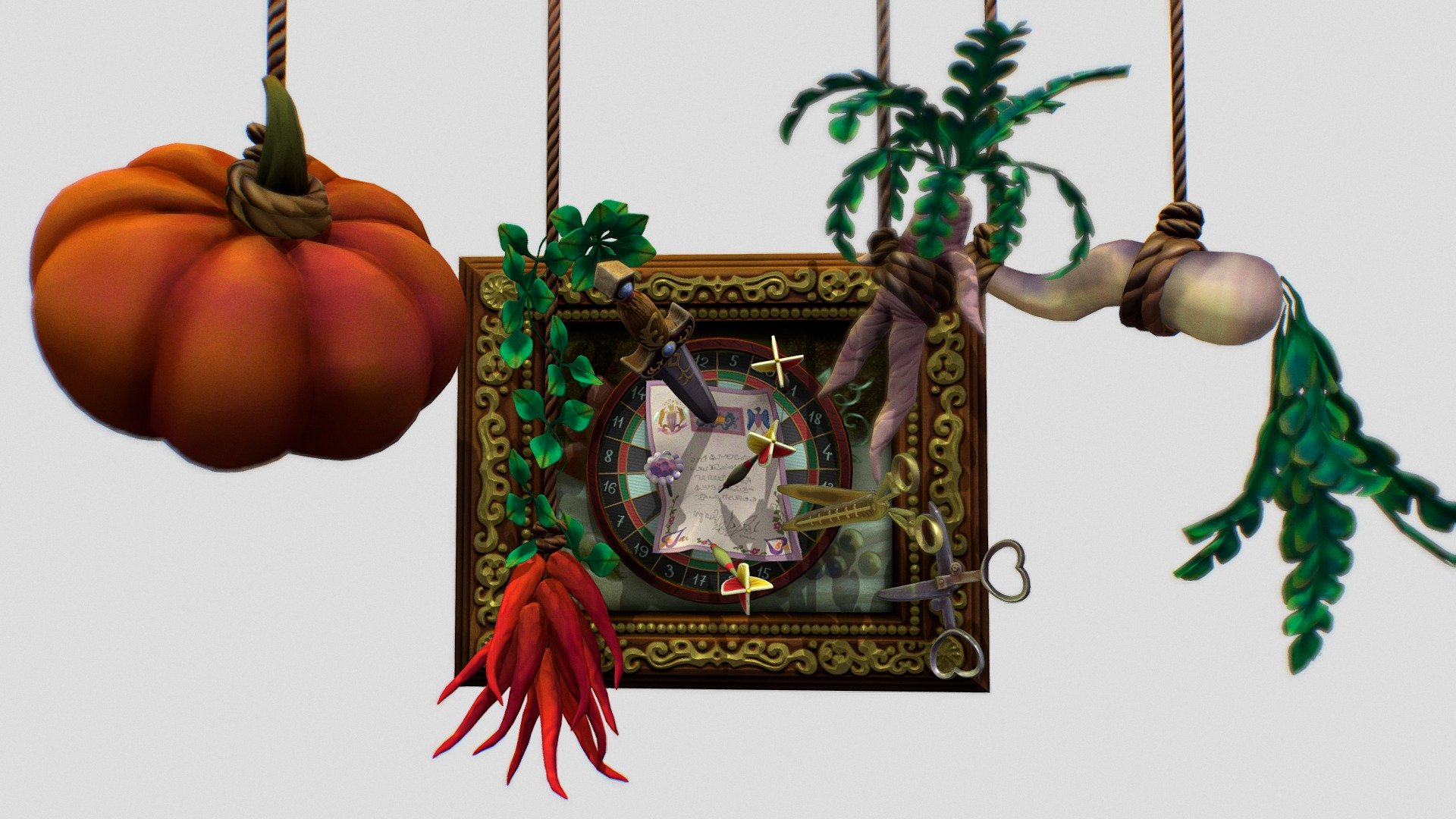 Howl’s diorama - 3D model by Maria del Mar Salas (@mariasalas) [e4e73d0 ...