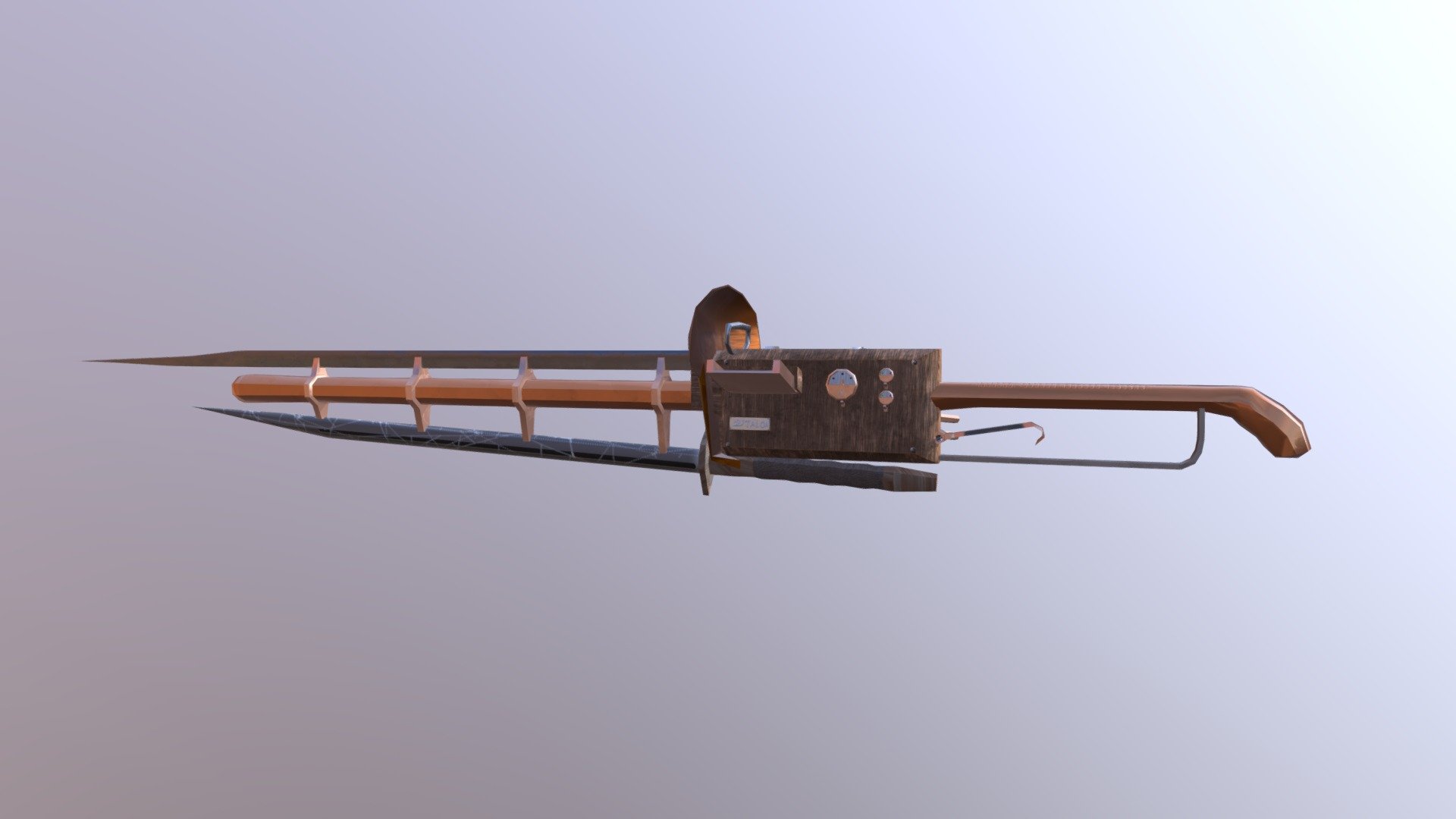 Gunlance - 3D model by janbosgra [e4e7dec] - Sketchfab