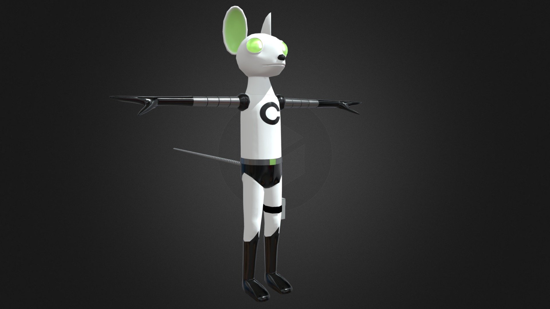 Cybernaut - 3D model by LibraHades [e4e8da7] - Sketchfab