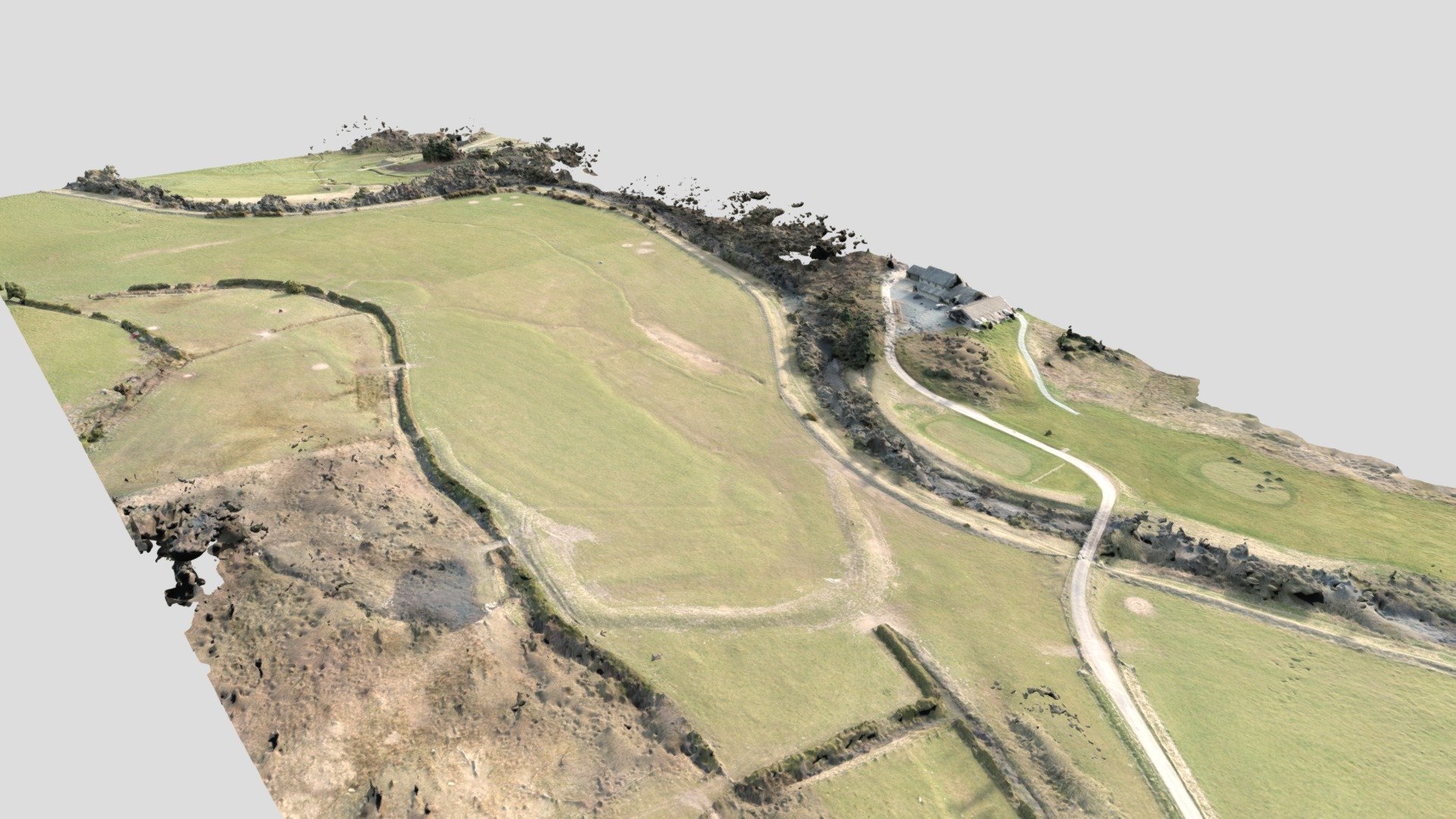 Flood storage bund in Cumbria - 3D model by Sim M. Reaney (@simreaney ...