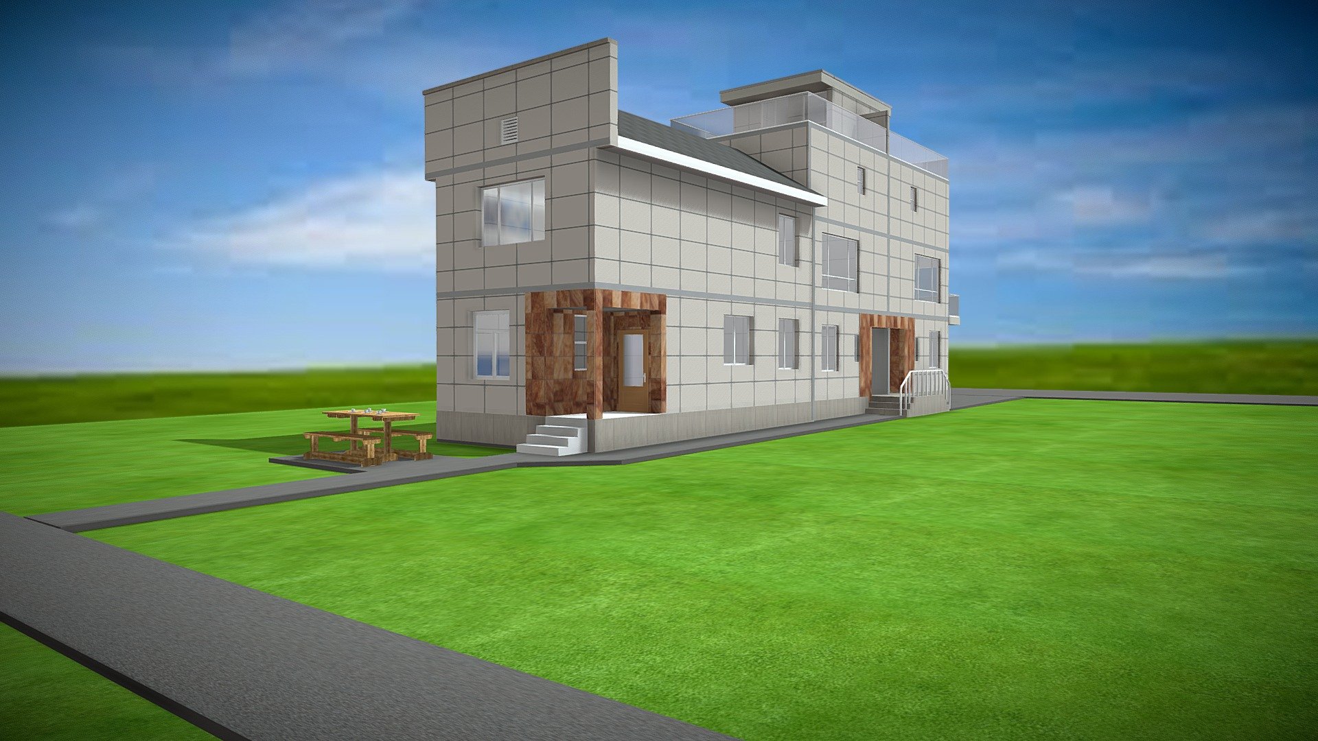 Hai Bach - May 2020 - 360 spin model of 3D house - 3D model by ...