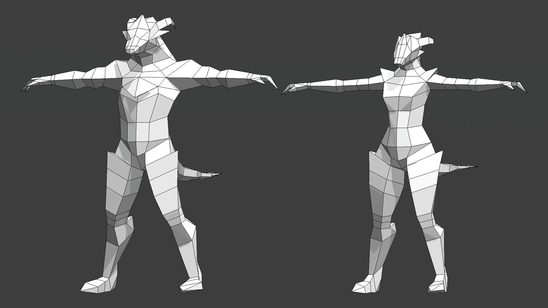LizardMen LowPoly - Rigged - Buy Royalty Free 3D model by yeshua.nel ...