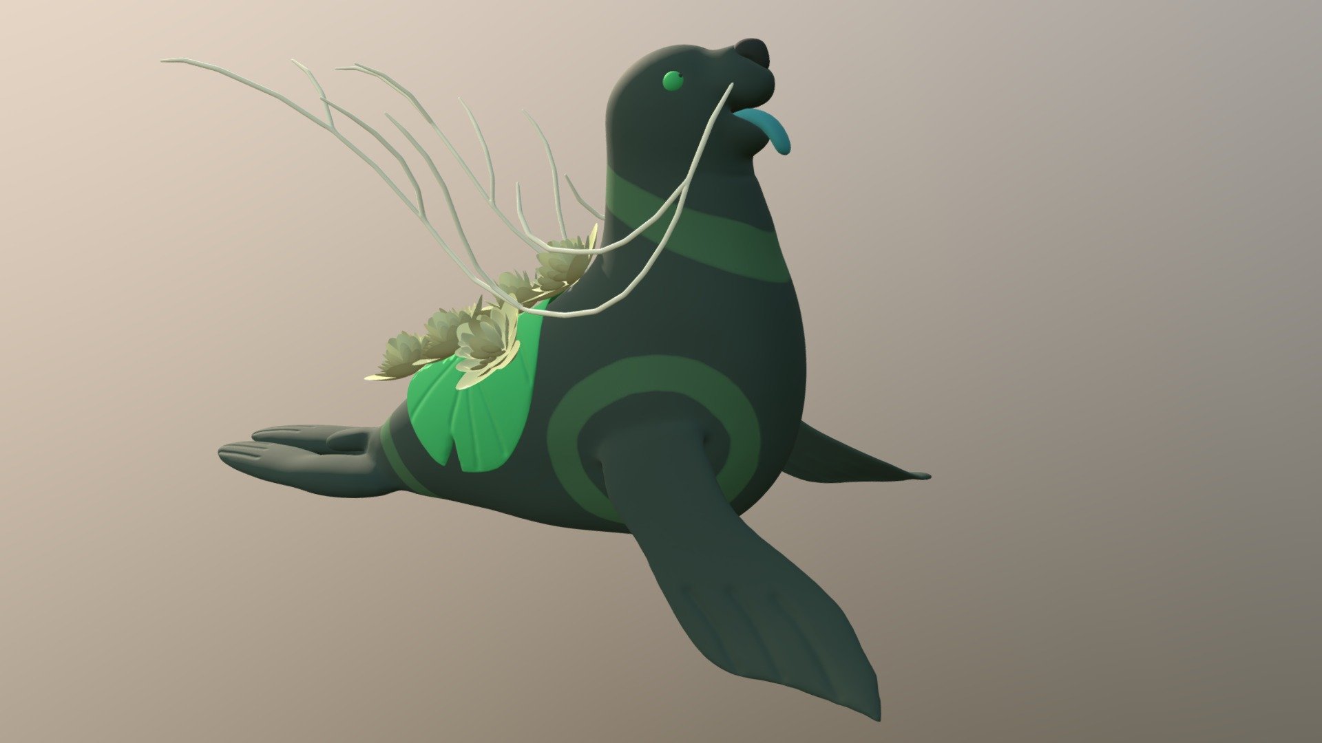 Spiritfarer - Alex the Seal - 3D model by PacificPenguin [e4eccbd ...
