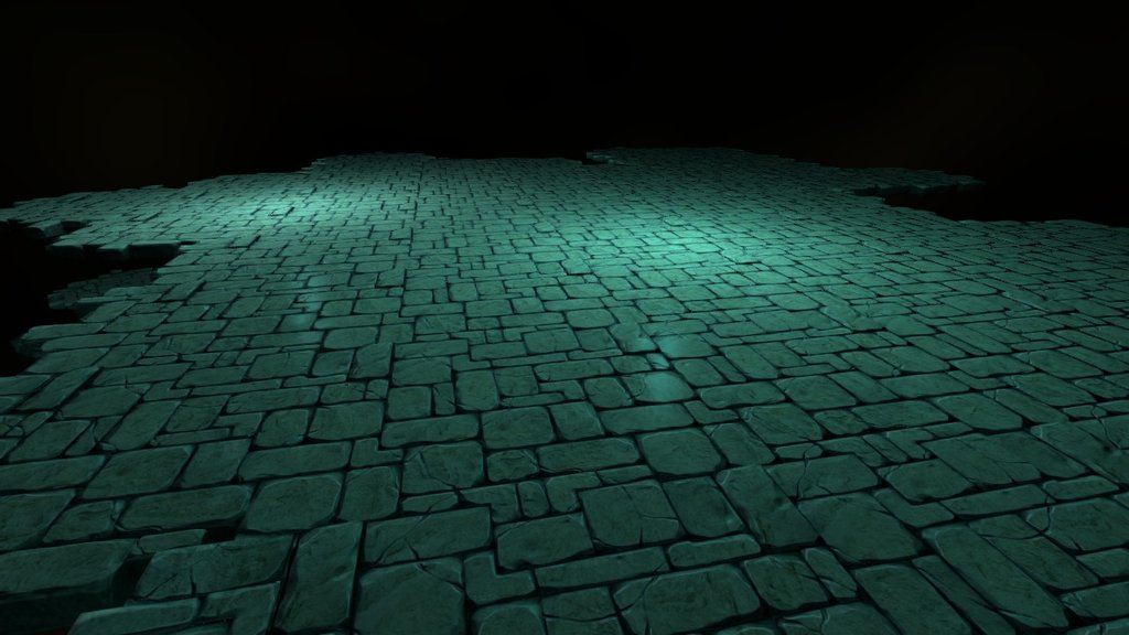 [WIP] Halloween 2015 Contest - ground tiles - 3D model by Marcin Cecot ...