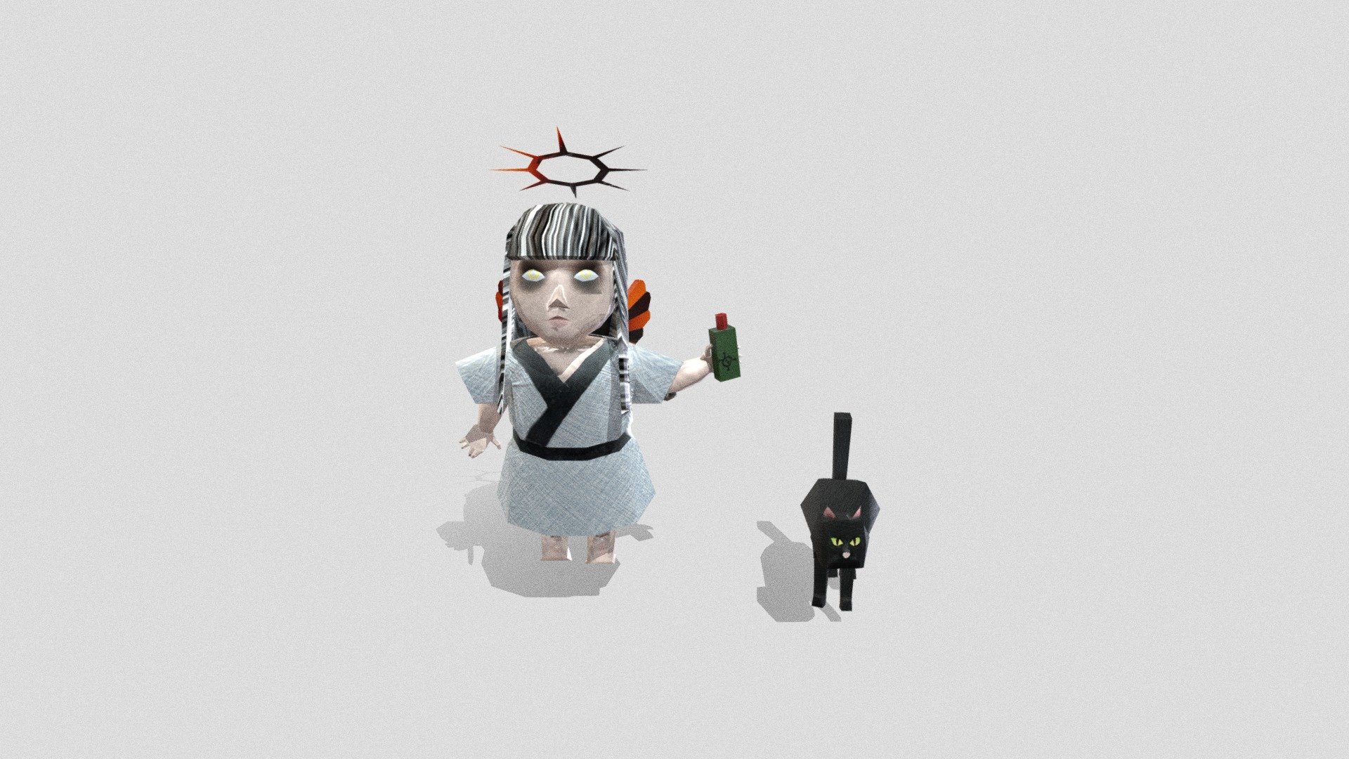 posed character - 3D model by kartoshkav [e4ecfc3] - Sketchfab