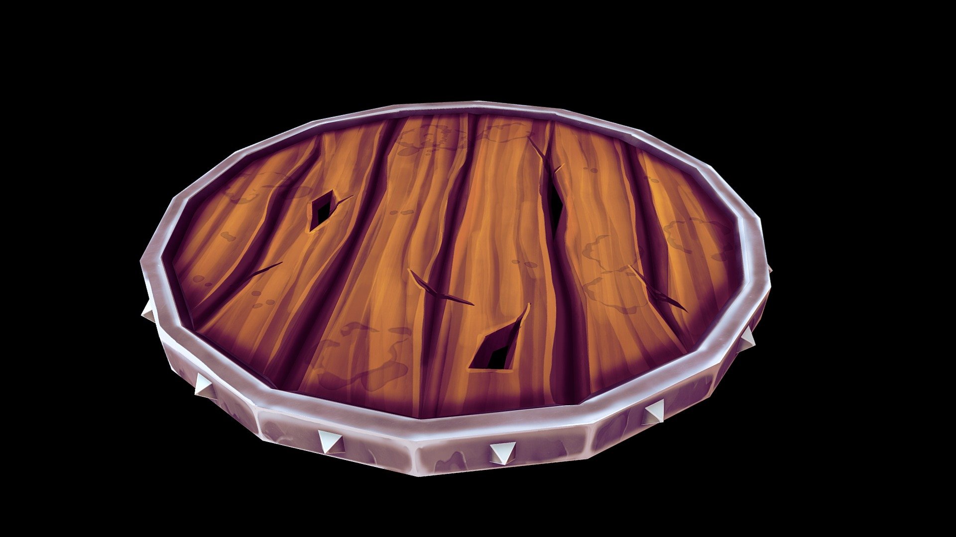 Hand-Painted Tabletop - 3D model by Graham (@graham3d) [e4ed397 ...