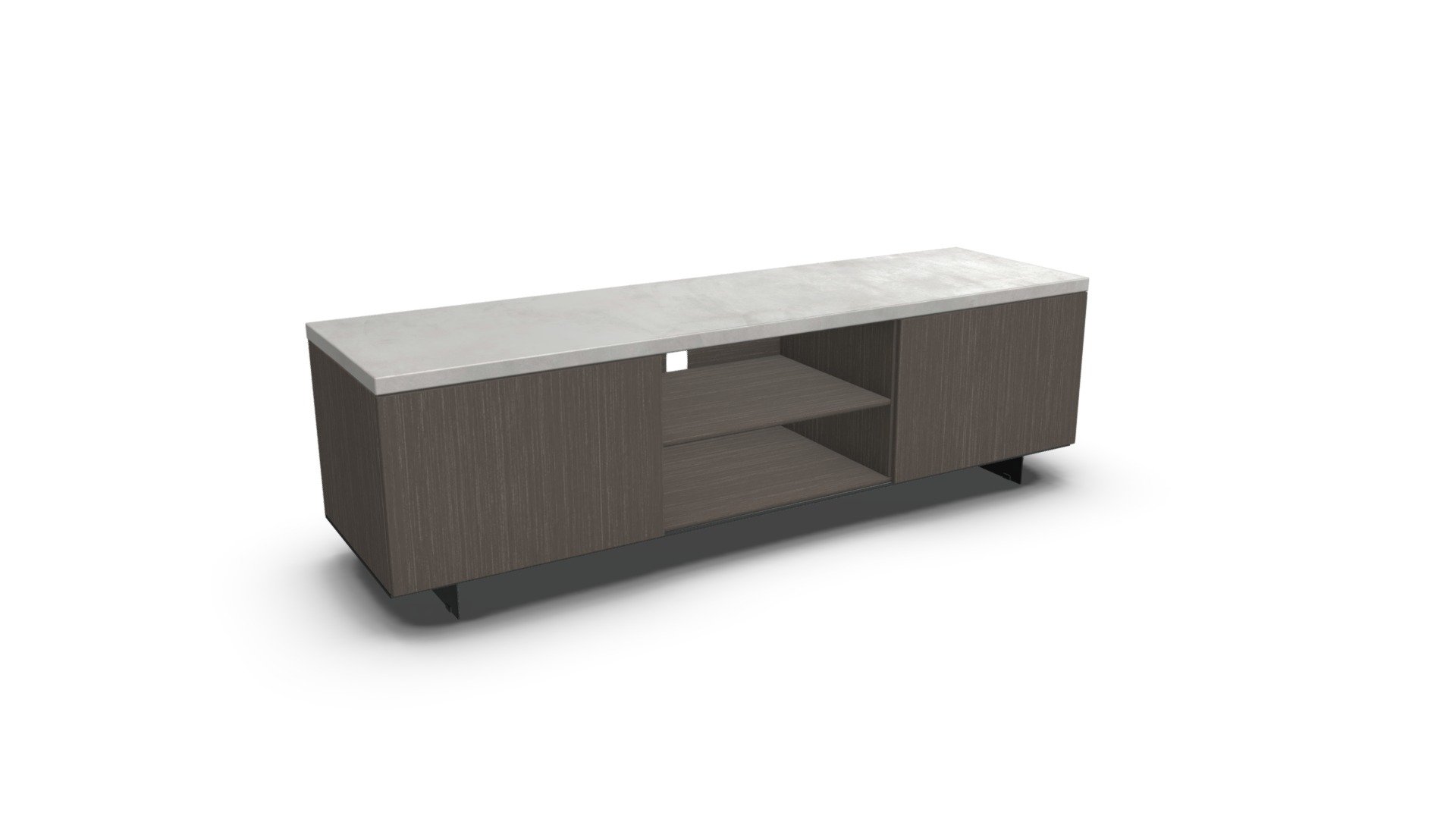 Claus Media Unit, Concrete - 3D model by MADE.COM (@made-it) [e4ed591 ...