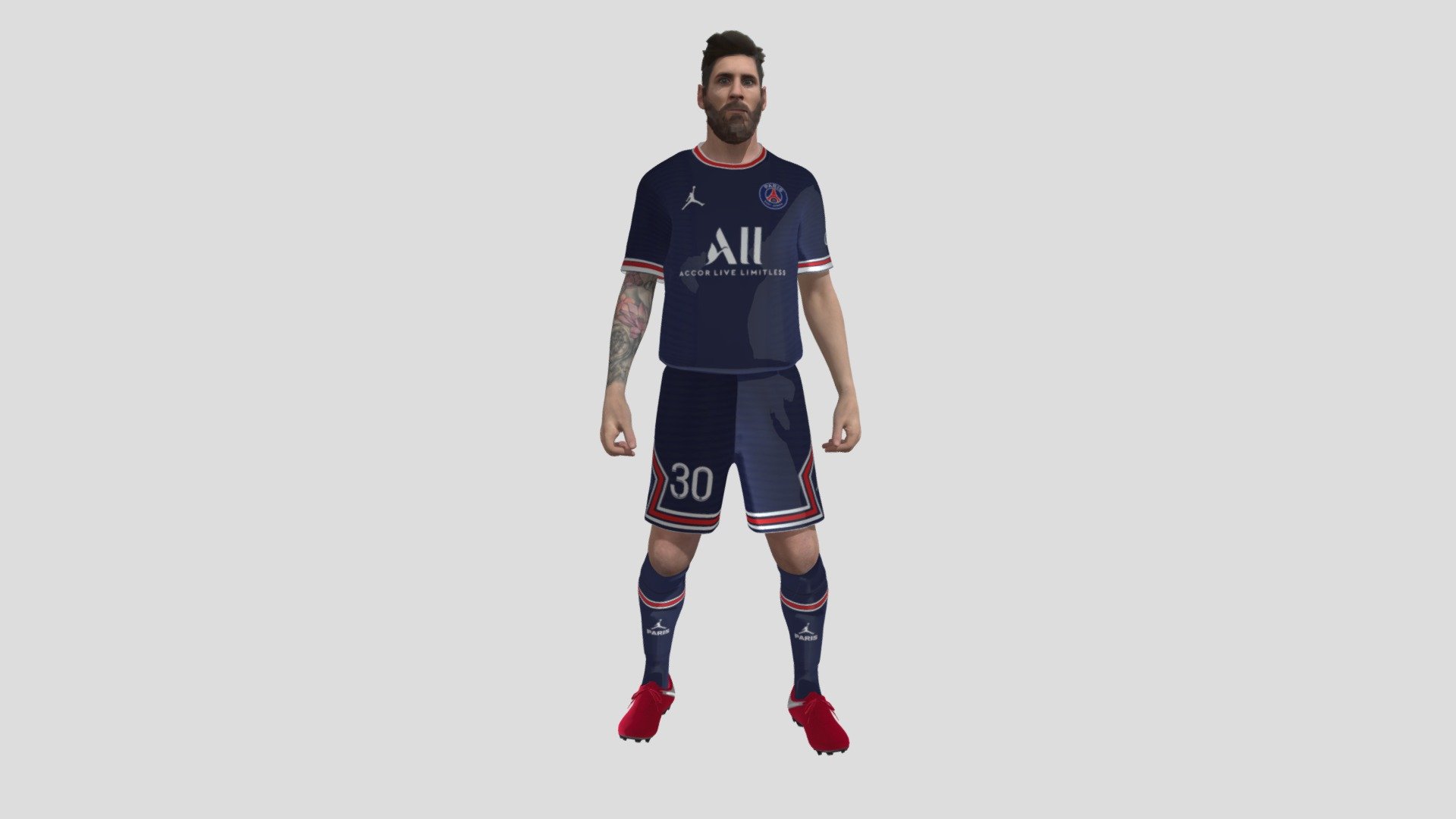 Lionel messi - Download Free 3D model by Sethian.Lord.Balcifer [e4ed855 ...