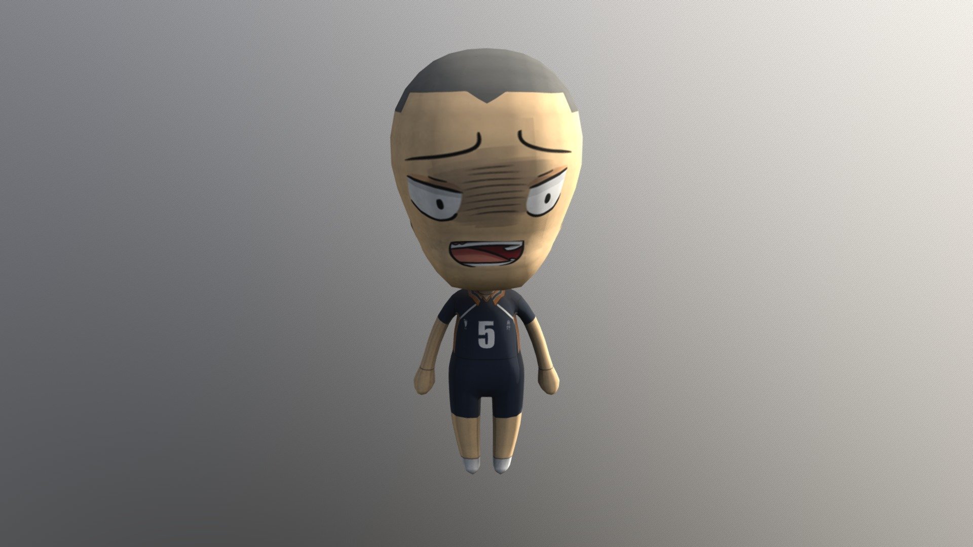 Tanaka Ryuunosuke Chibi - 3D model by noripandaa [e4edb51] - Sketchfab
