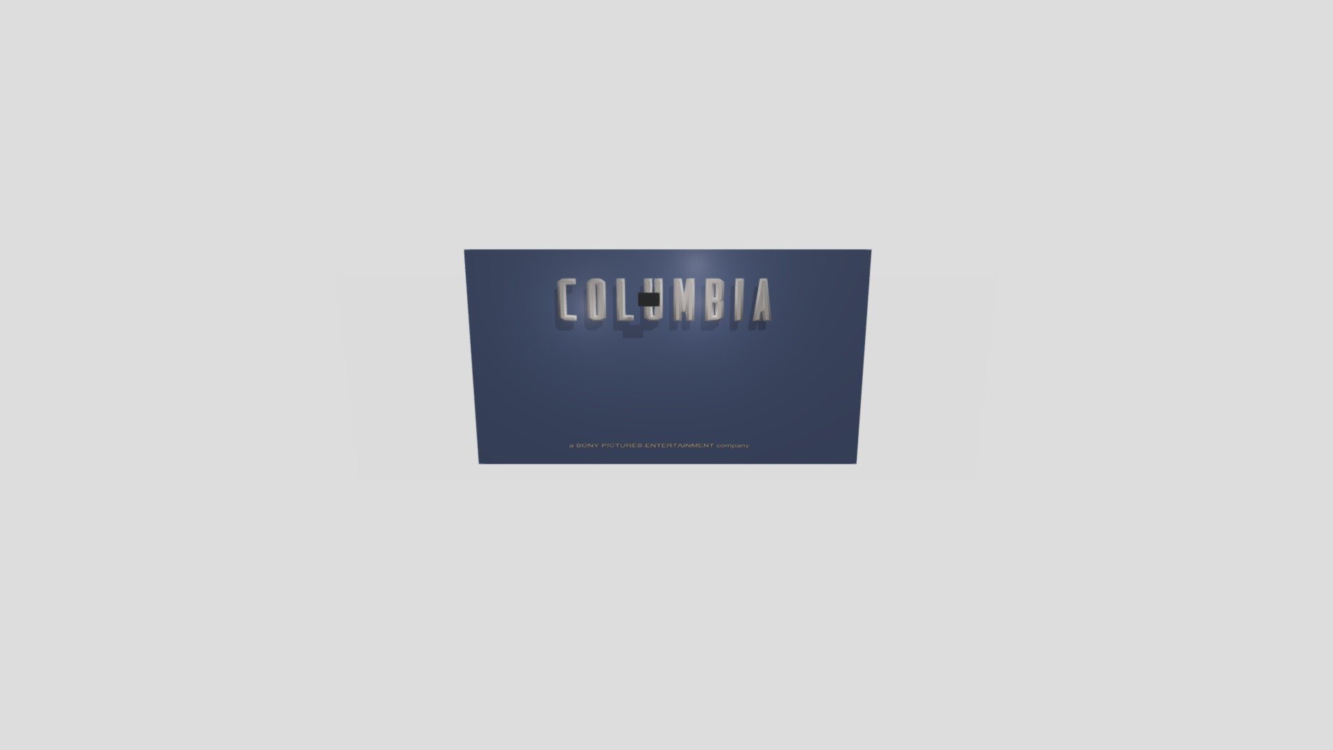 Columbia Pictures Logo 2006 Remake V2 - 3D model by Thomas Fan Est ...