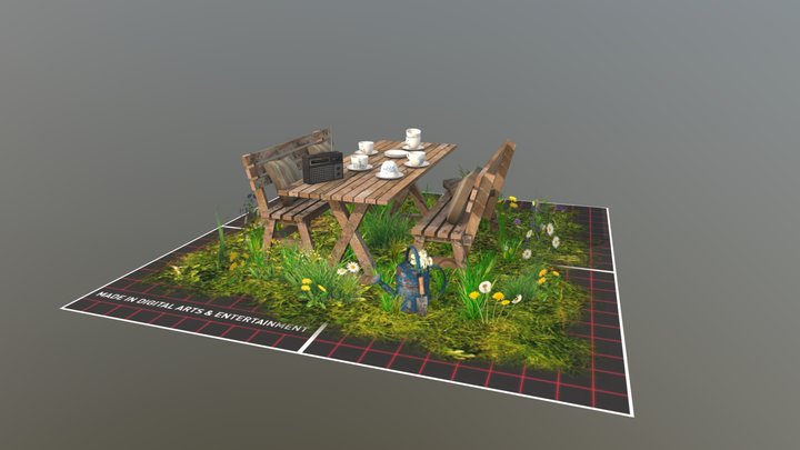 Garden 3D models - Sketchfab