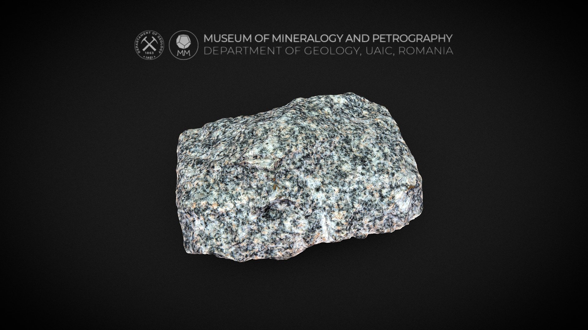 Granite (igneous rock) - 3D model by Museum of Mineralogy and ...