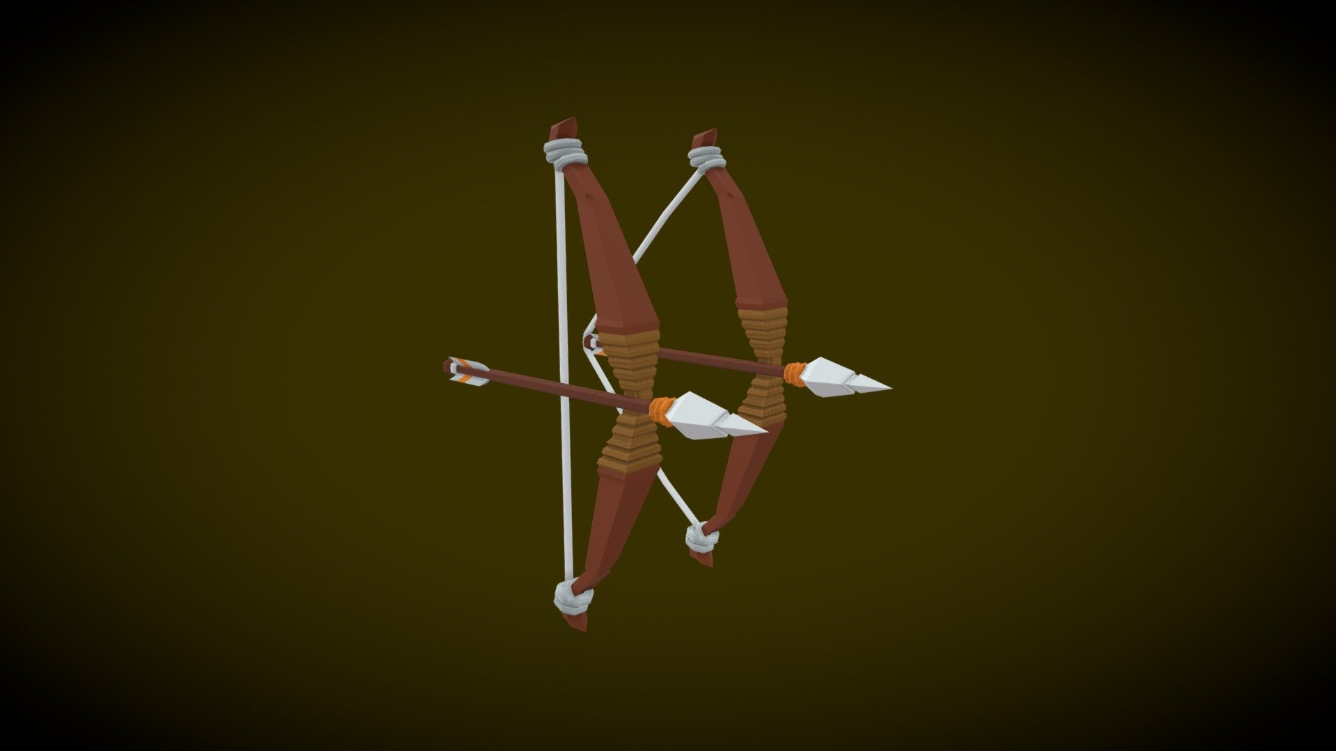 Bow [LowPoly] - 3D model by AlexisQuality [e4f05f0] - Sketchfab