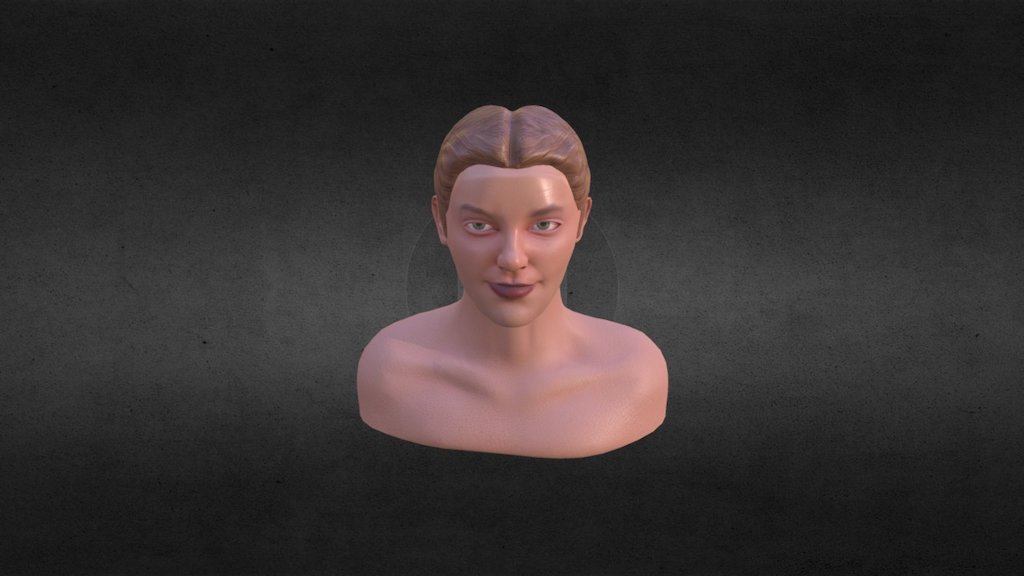 Female Bust - Download Free 3D model by LiuChaofan [e4f527a] - Sketchfab