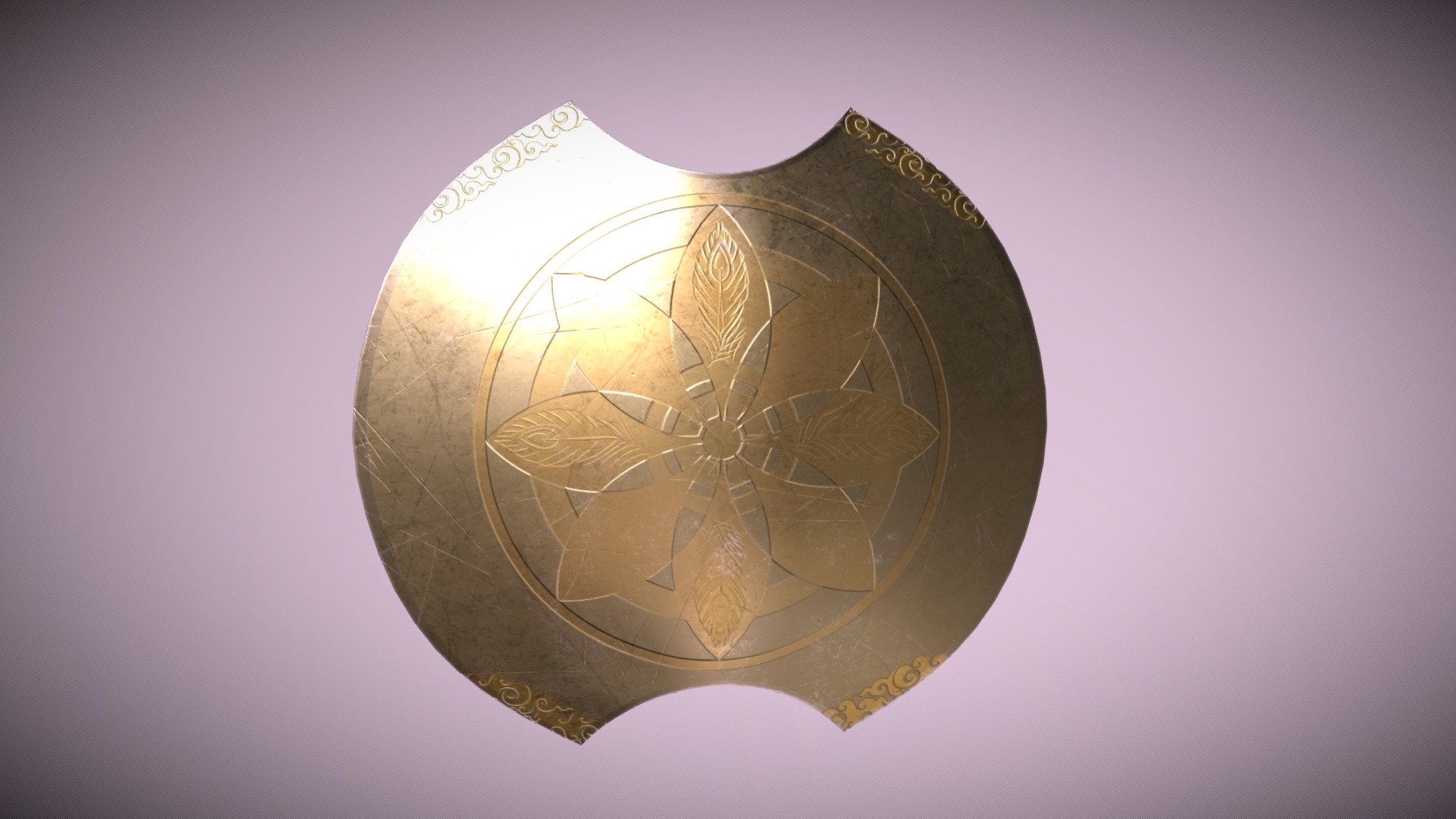 Warrior Shield - Download Free 3D model by 4Tboy [e4f61fe] - Sketchfab