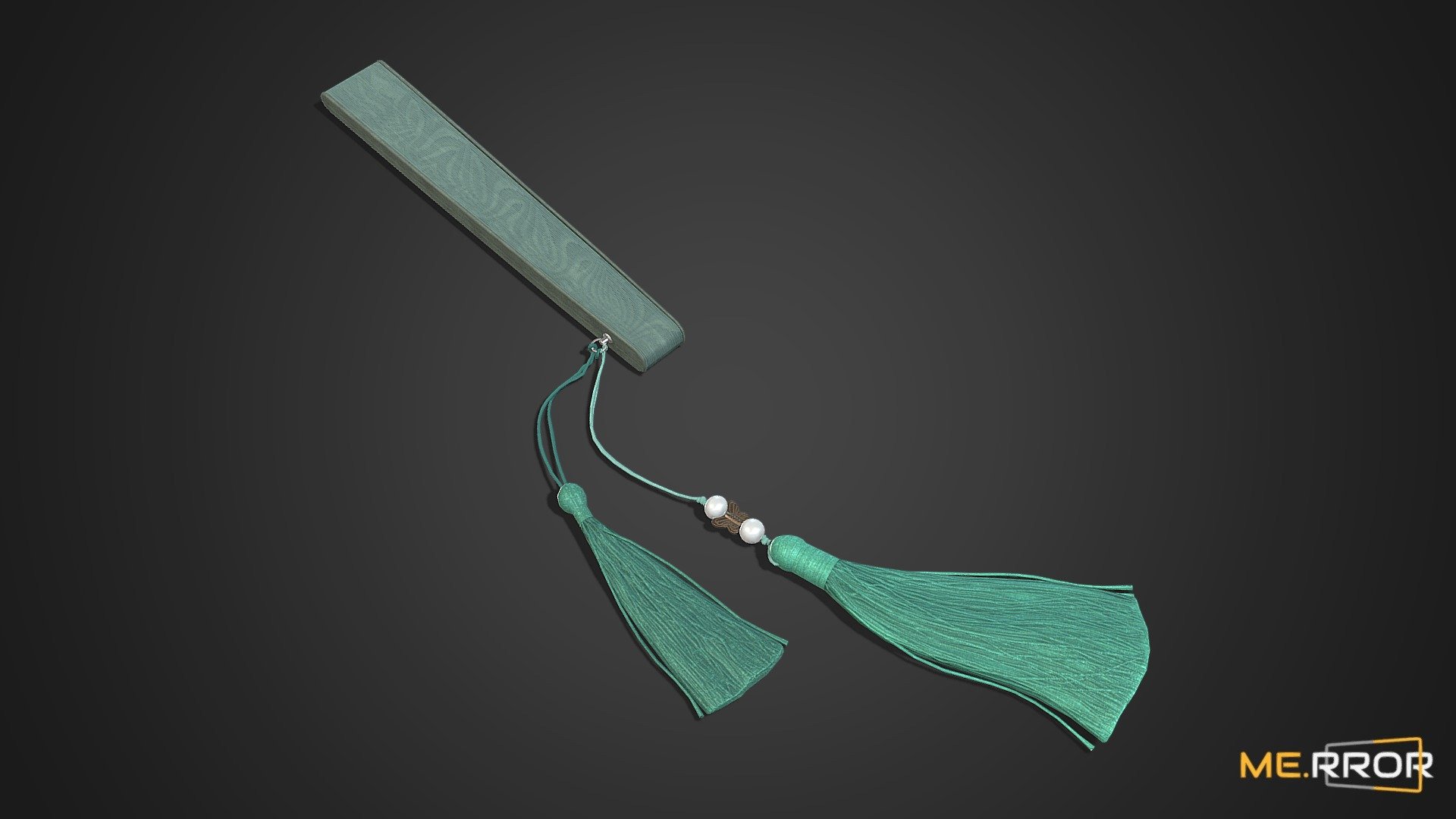 [Game-Ready] Traditional Jade Fan - Buy Royalty Free 3D model by ME.RROR Studio (@merror ...