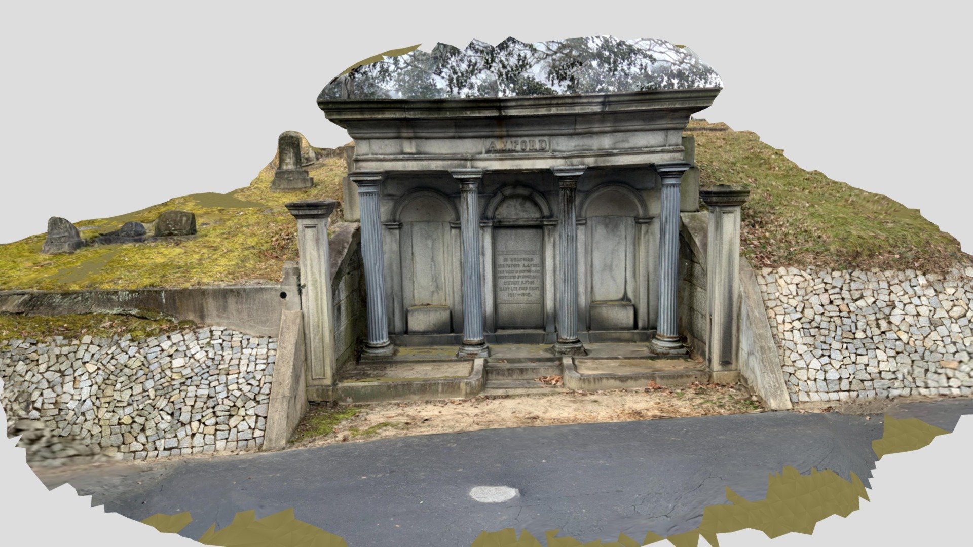A. J. Ford Mausoleum (VCU_3D_5780) - Download Free 3D model by Virtual ...