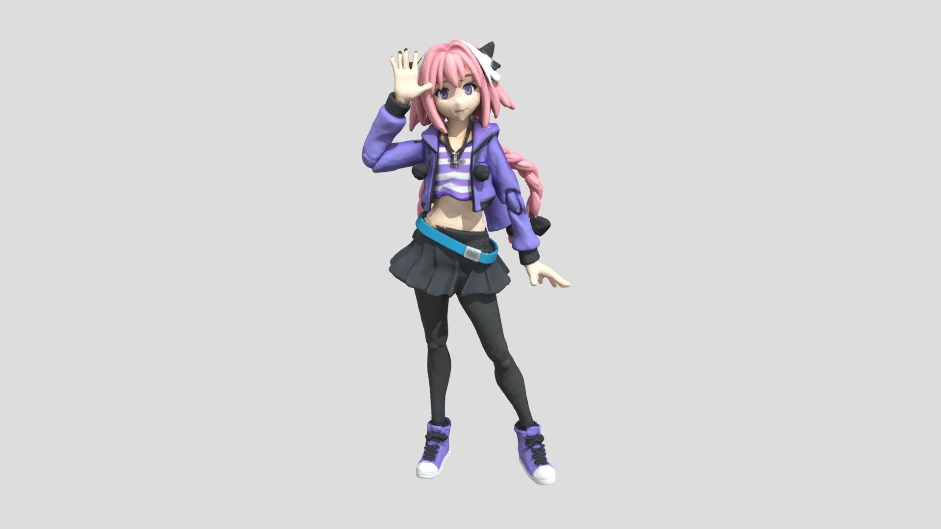 Anime Figure Pose - Download Free 3D model by theonionring30 [e4f889f ...