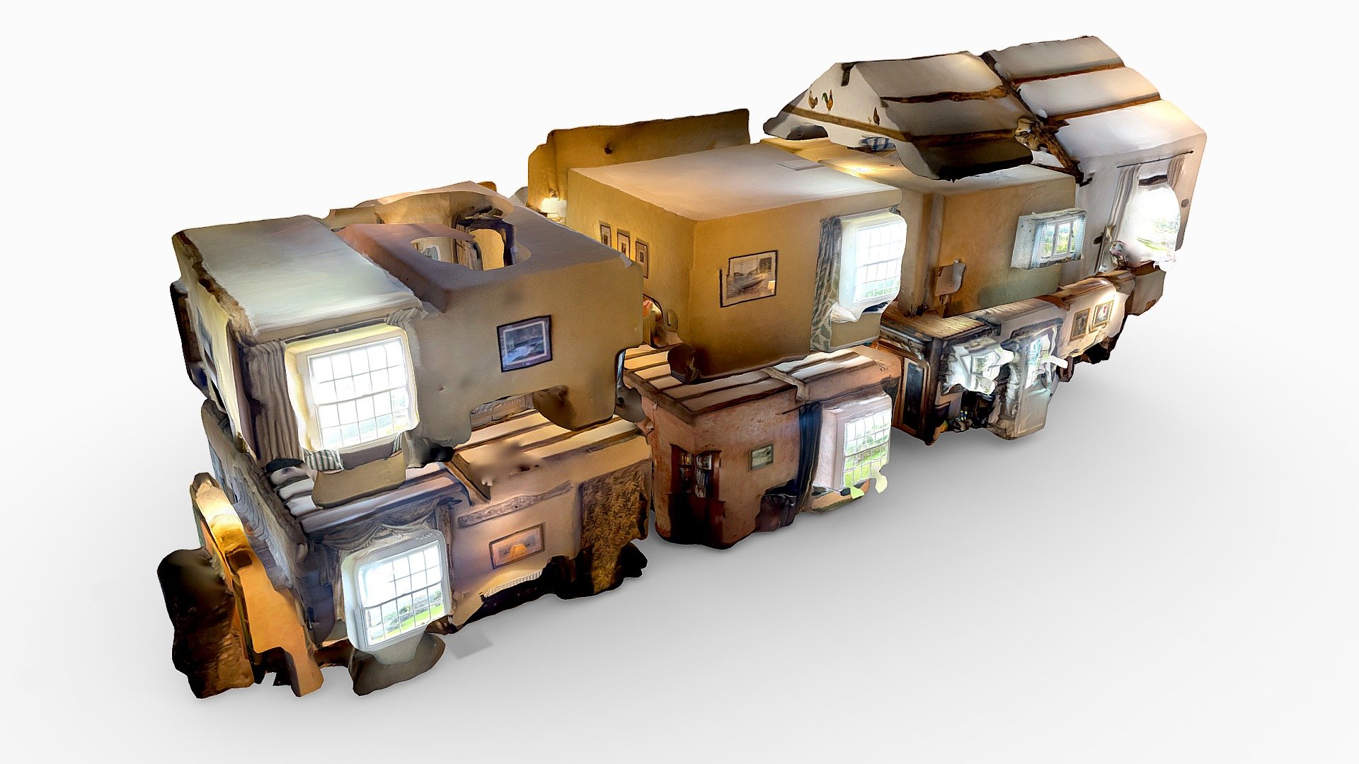 Interior 3d scan of Cumbrian Farmhouse - 3D model by Florian Stephens ...