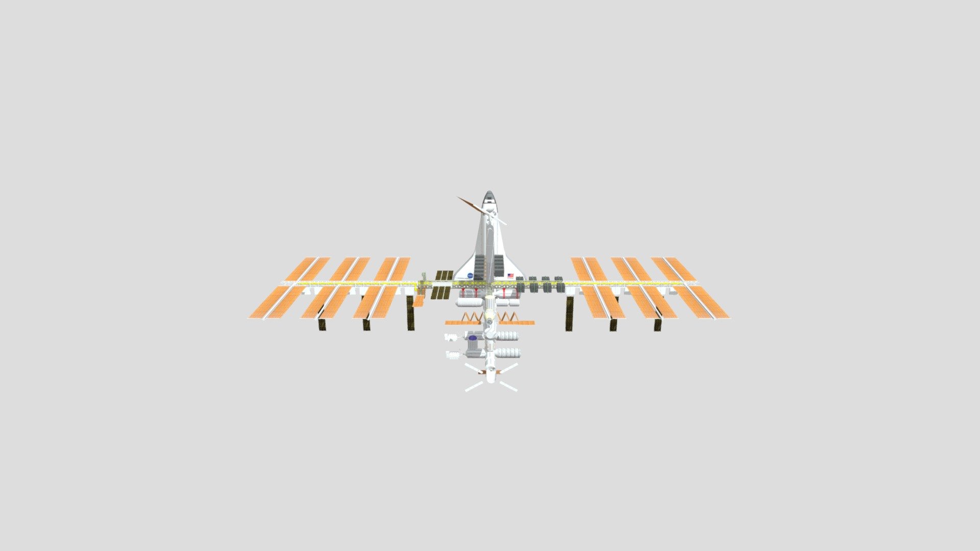 ISS - 3D model by xrshub [e4fafc4] - Sketchfab