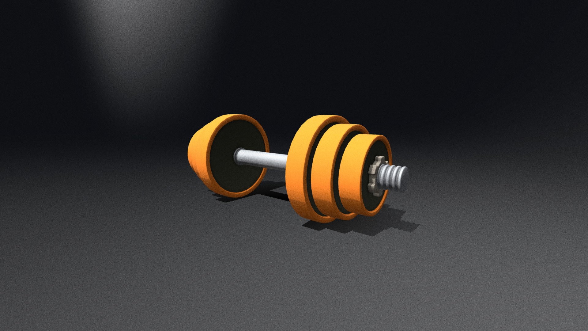 Stylized Dumbell - Download Free 3D model by the.snajp [e4fb3a5 ...