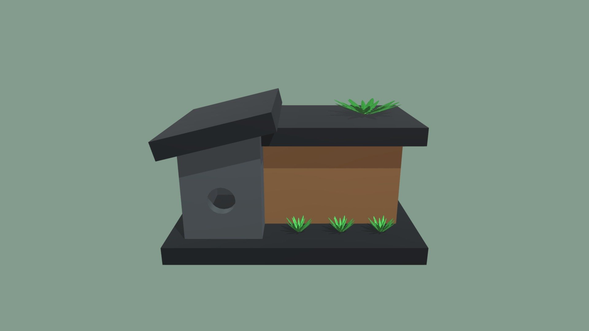 Bird House Design - 3D model by natiwindsor [e4fb4c3] - Sketchfab