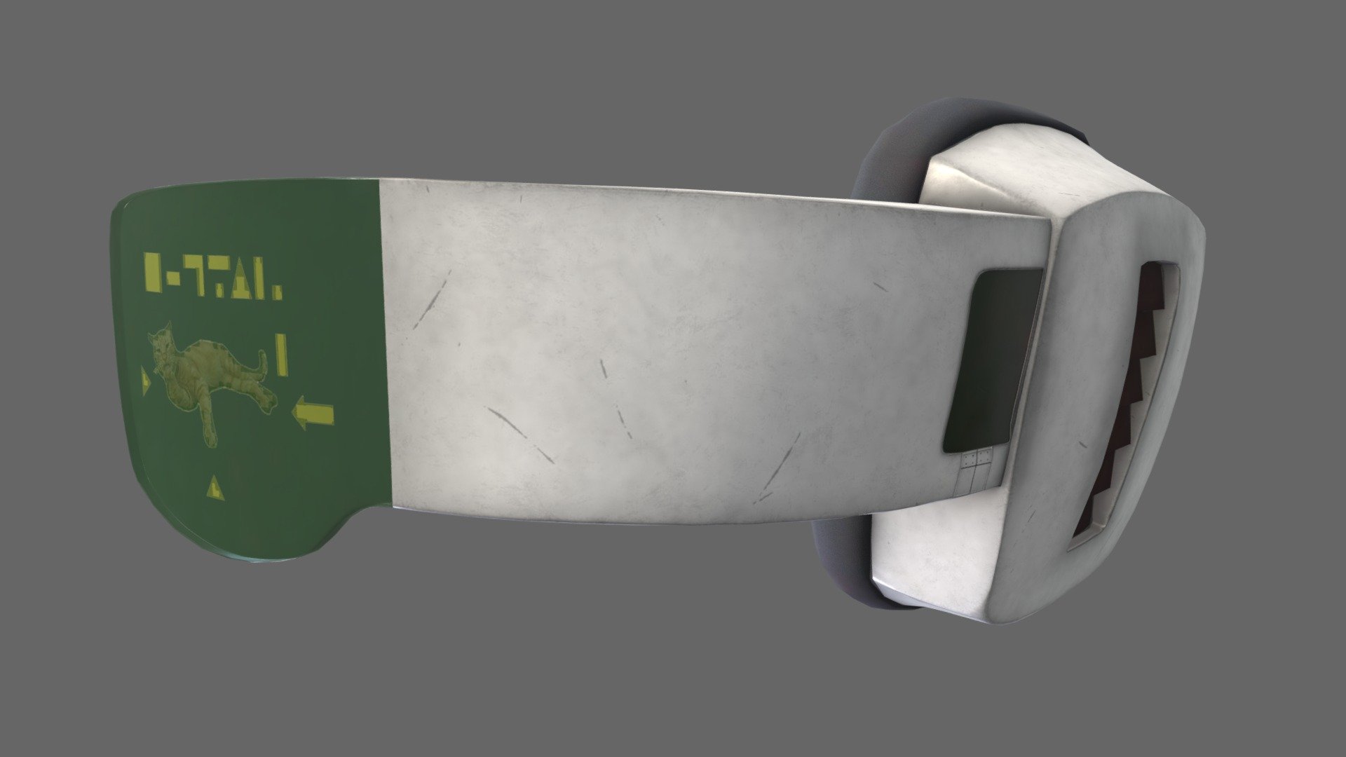 Fan art - Scouter Dragon Ball - 3D model by Jordi4444 [e4fe9a1] - Sketchfab