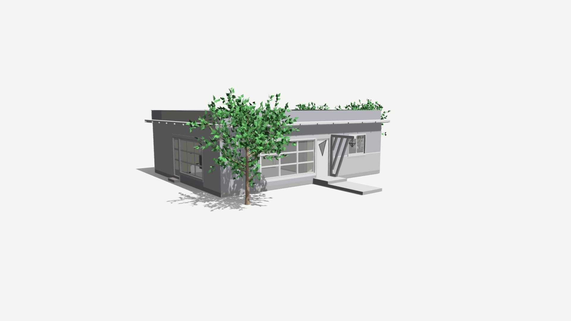 1167 sq ft 108 sq m SIP Panel House Models - 3D model by IADDIC ...