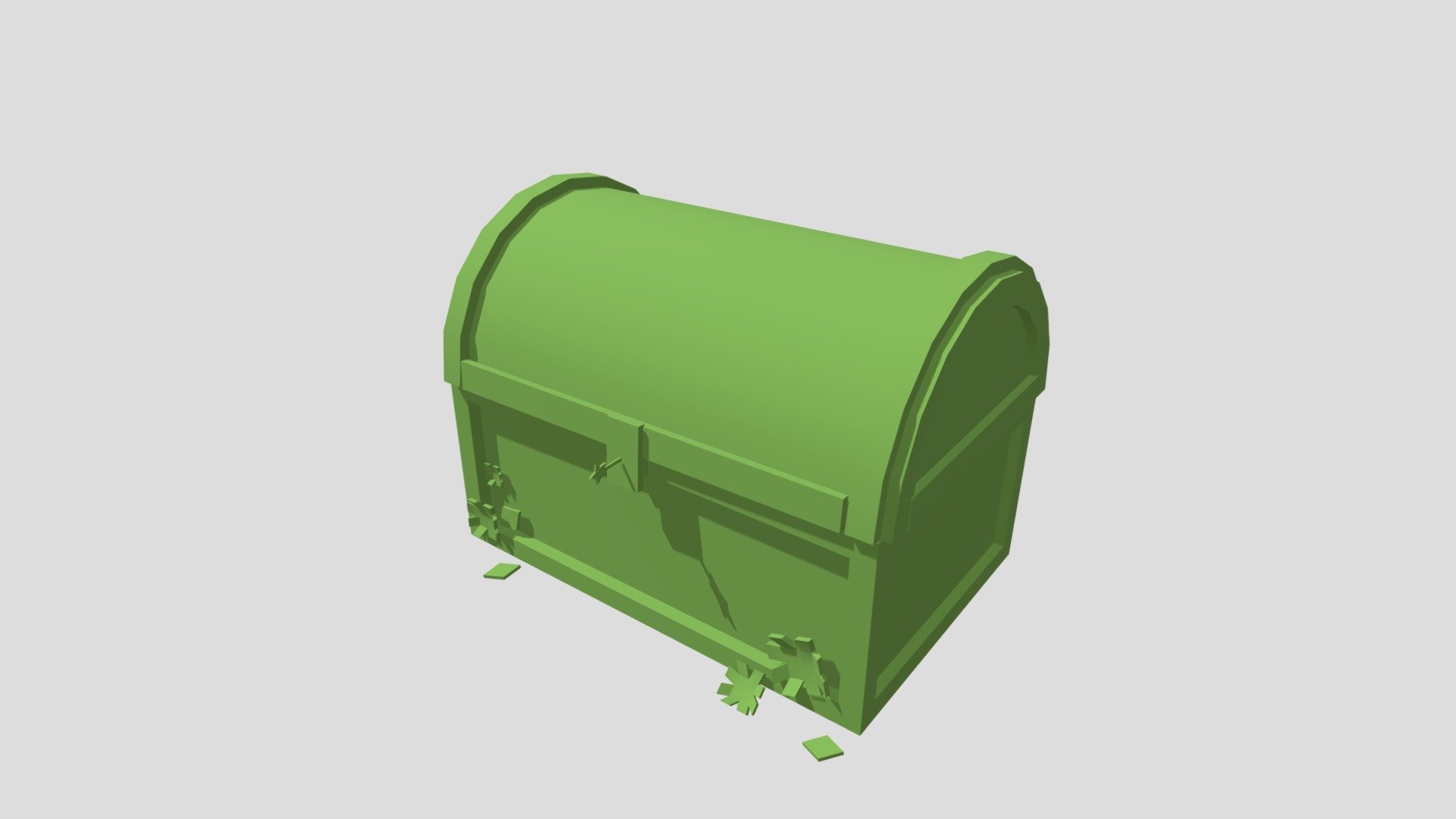 treasure chest animation - 3D model by bonnisnel [e500935] - Sketchfab