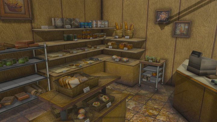 Bakery 3D models - Sketchfab