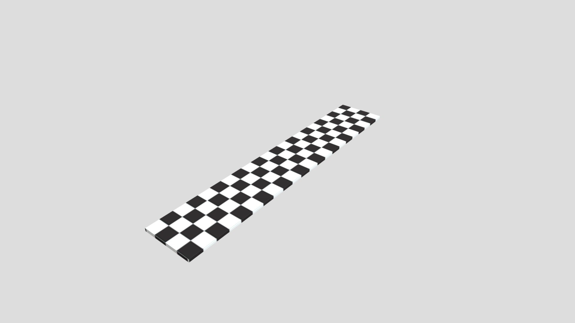 Speedway checkered strip - 3D model by alejogp7969 (@josevargas939827 ...