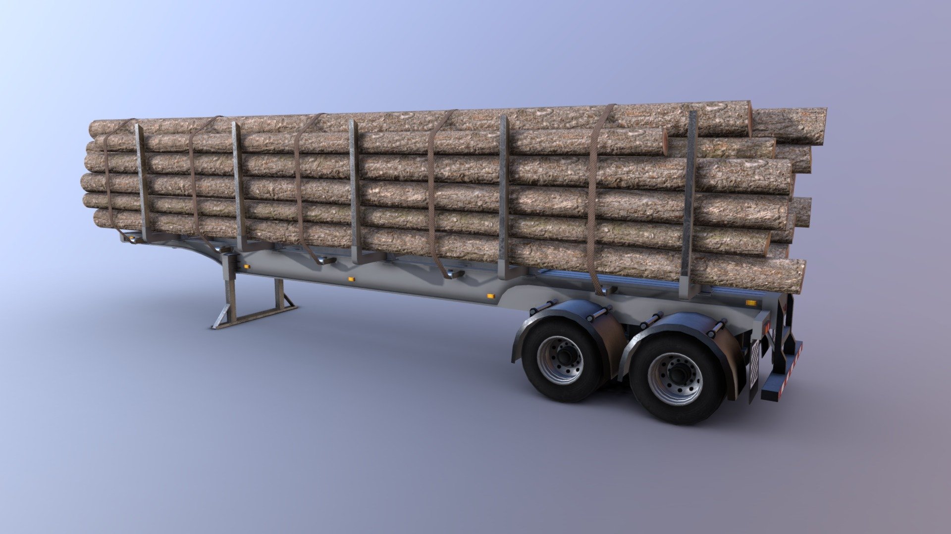 Wood Trailer - Buy Royalty Free 3D model by Aglobex (@aglobex3d ...