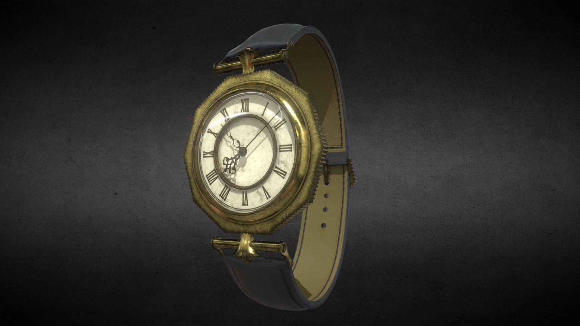 Vintage Watch - Buy Royalty Free 3D model by ar-watches [e505b48 ...