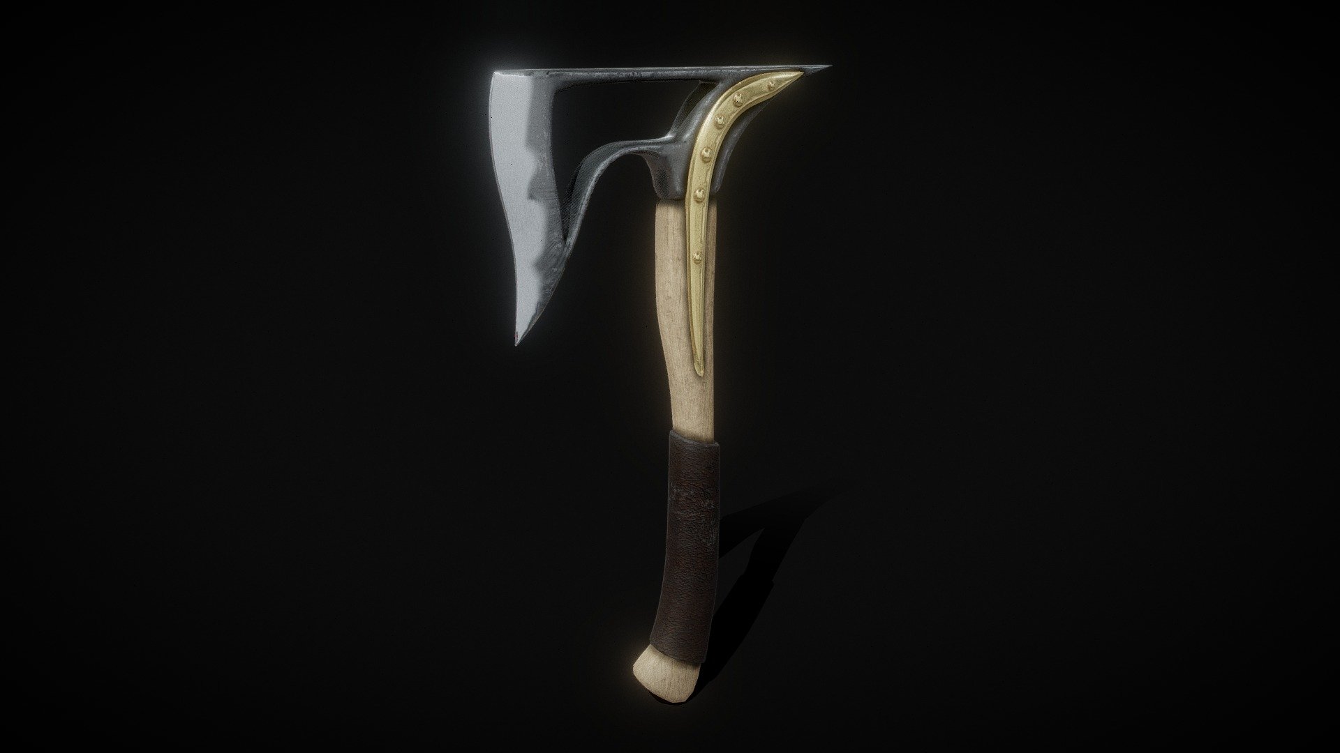 Ravenfang (Battle - Axe) - Download Free 3D model by Visthétique ...