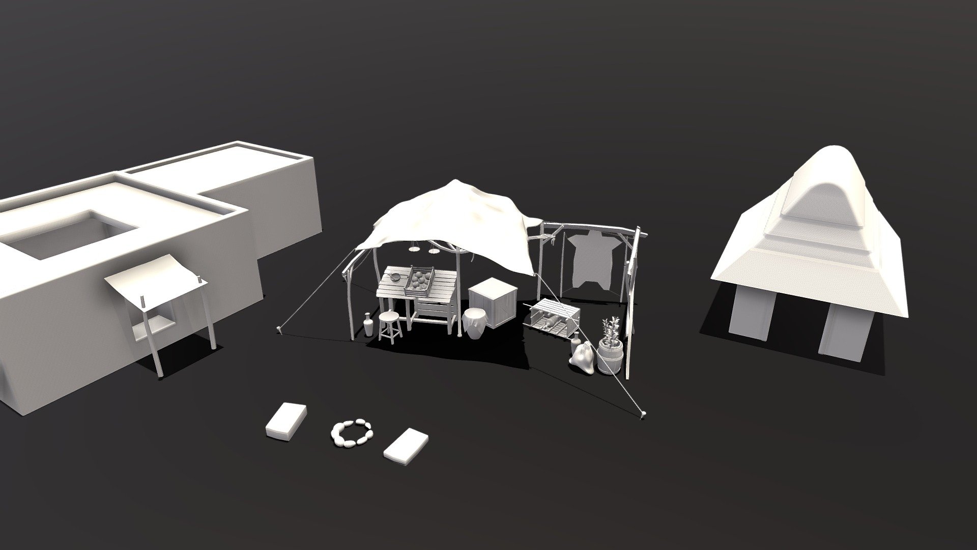 Unreal Scene Models - 3D model by veronicaaaa [e50691f] - Sketchfab