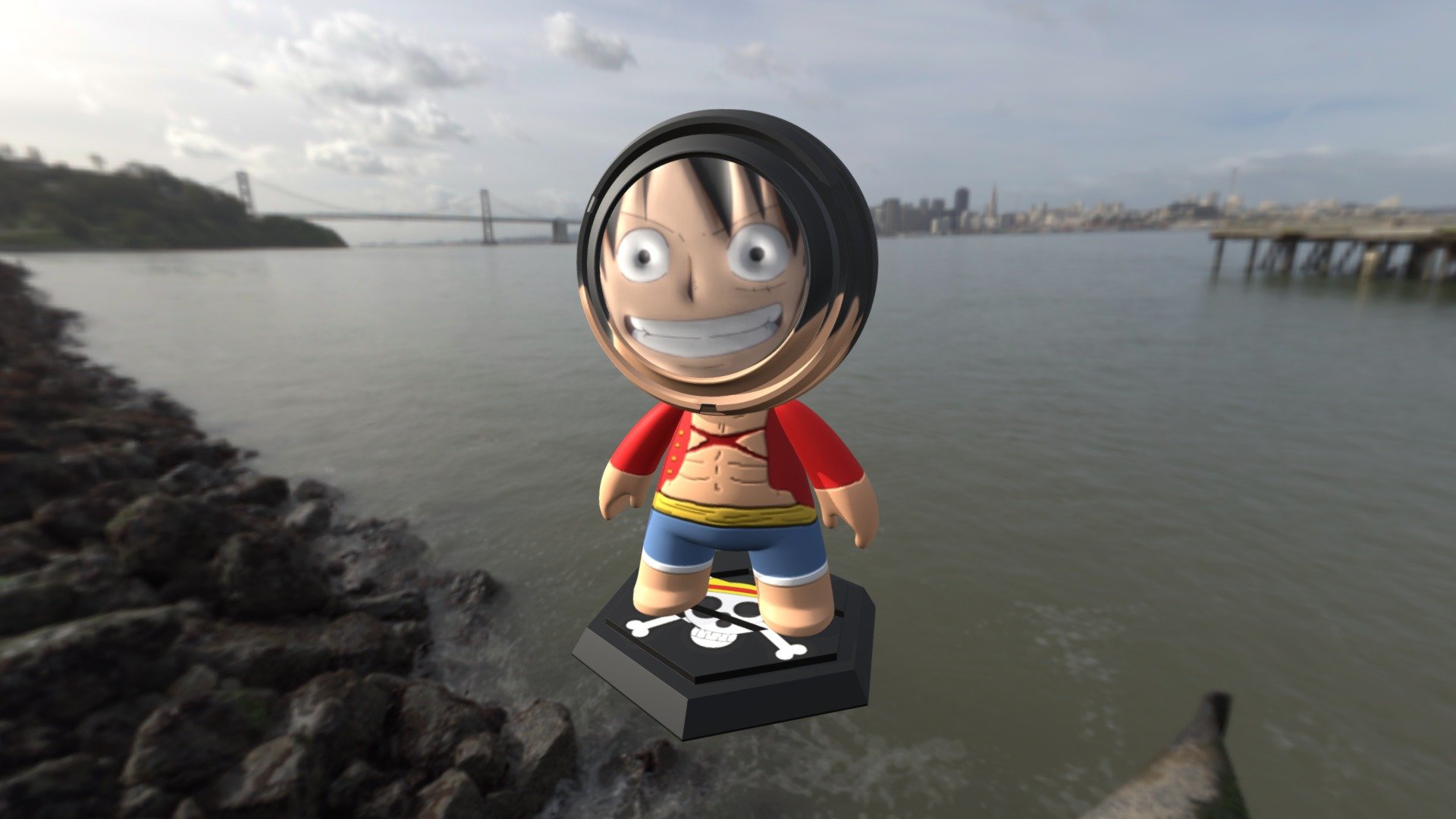 Modelo Luffy - 3D model by Riast [e50807d] - Sketchfab