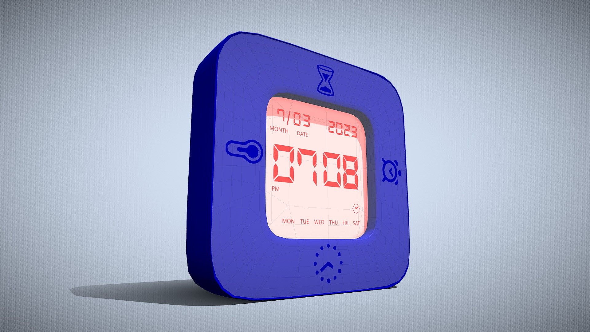clock - 3D model by Sinyoung [e5084ef] - Sketchfab