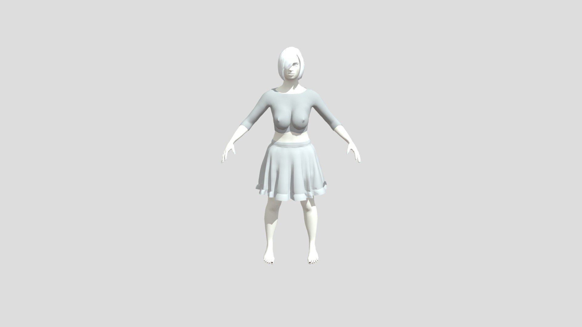 Woman 3d model - Download Free 3D model by onuroski999 [e5093d3 ...