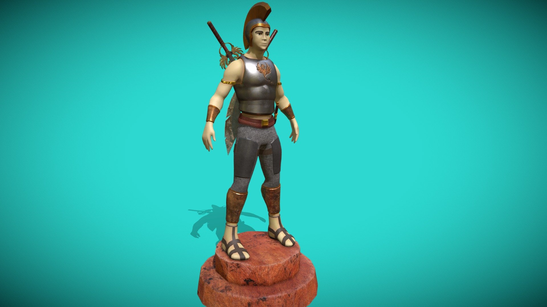 Warrior - 3D model by geniusrahman155 [e5098d7] - Sketchfab