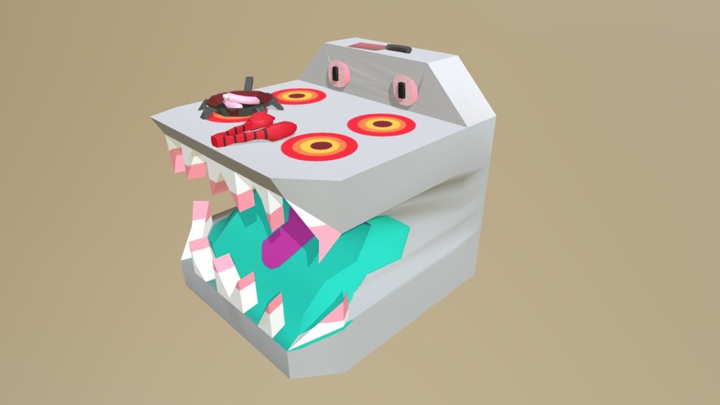 Kyle Fenn Kitchen Set - 3D model by k_s_fenn [e509fa6] - Sketchfab