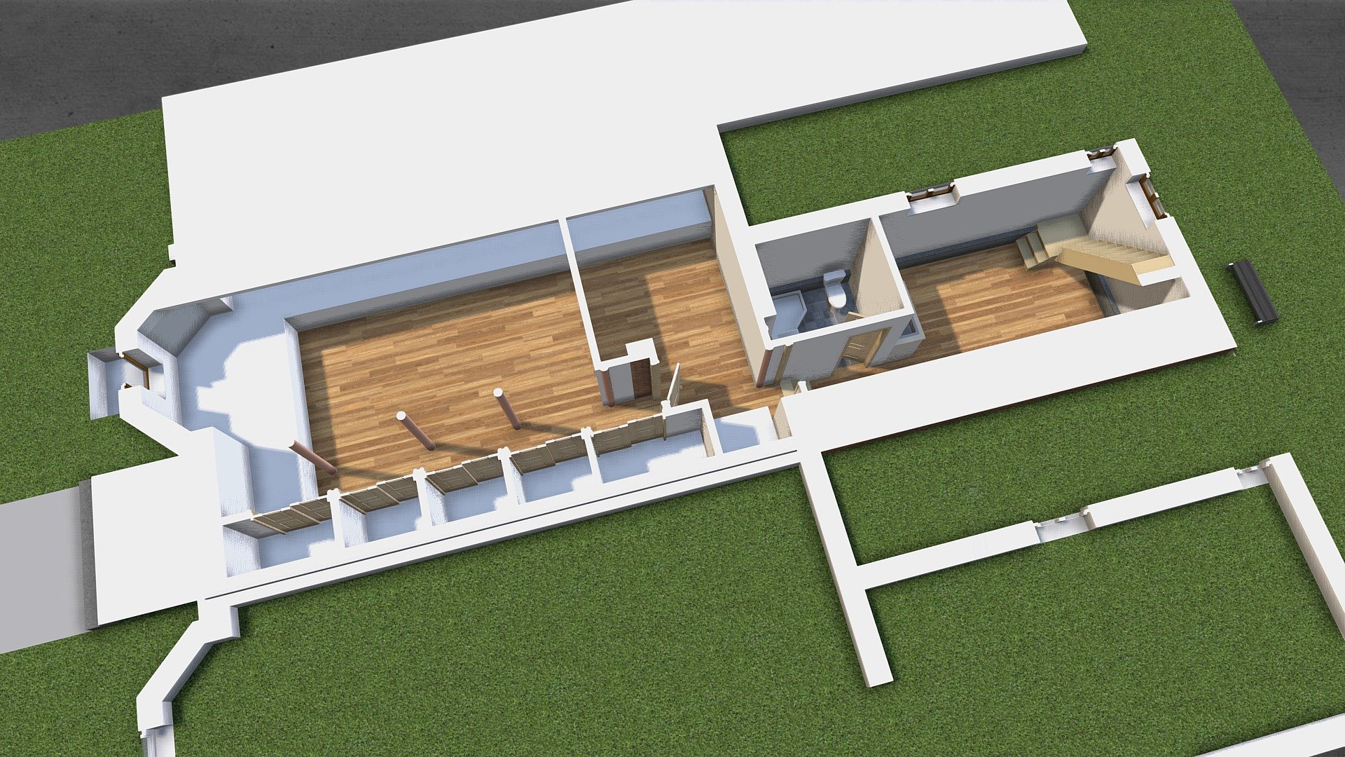 10-52 Basement Opt1 06132017 - 3D model by Cadaxx Design (@cadaxx ...
