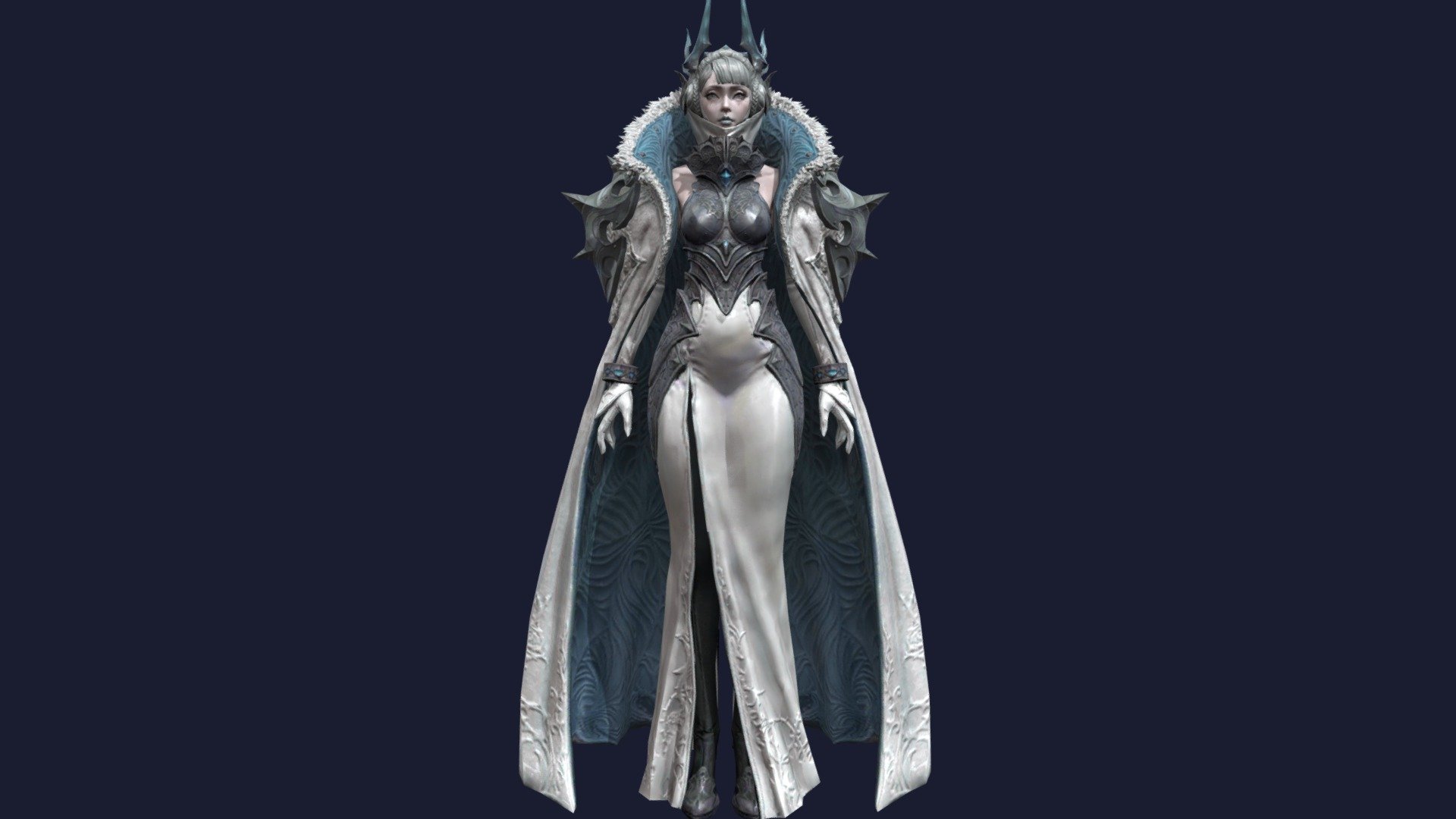 Hundred Souls The Last Savior_Lady Gray_T1 - Download Free 3D model by ...