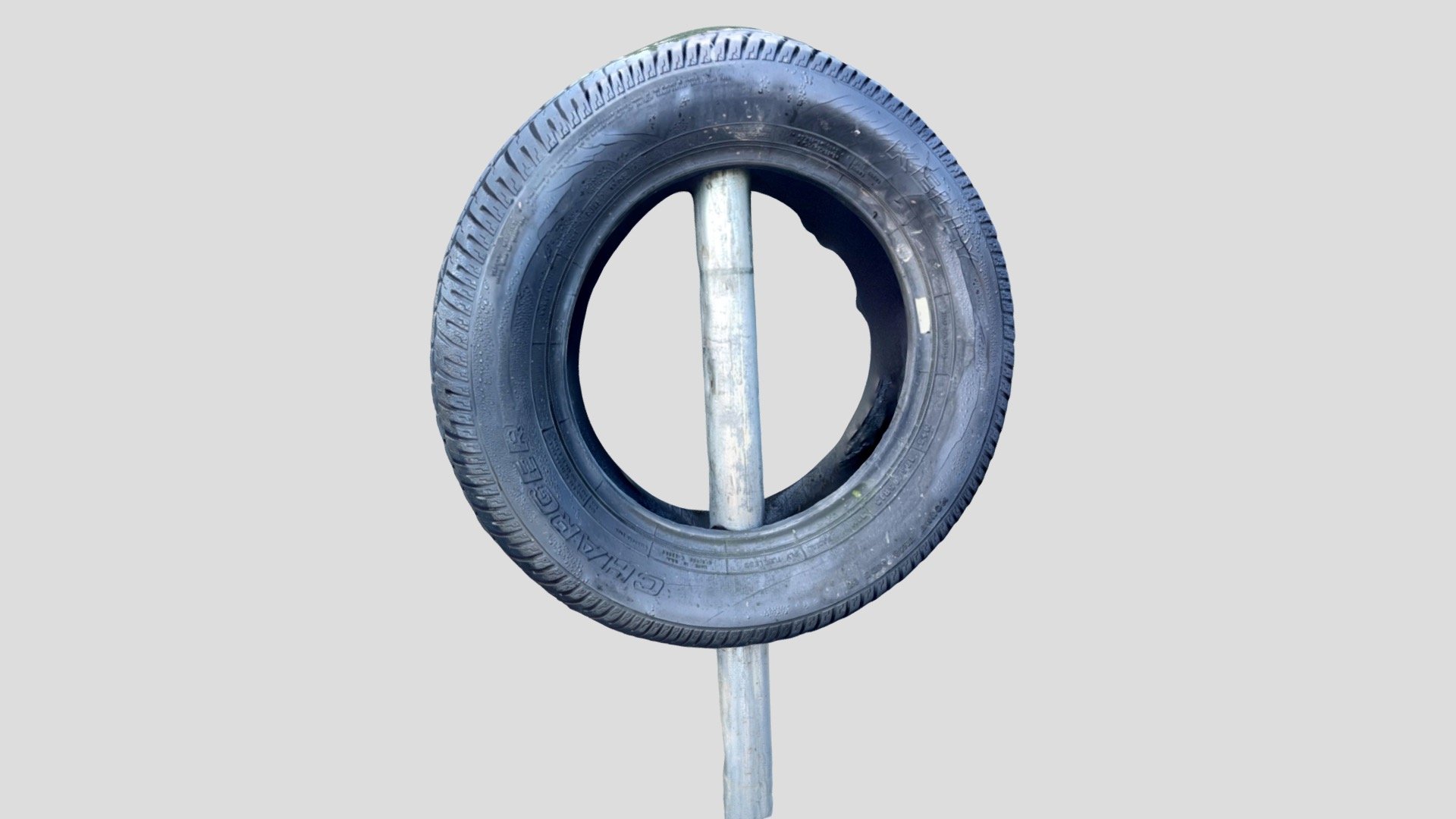 Tire on a Pole - Download Free 3D model by jtressle [e50bc1d] - Sketchfab