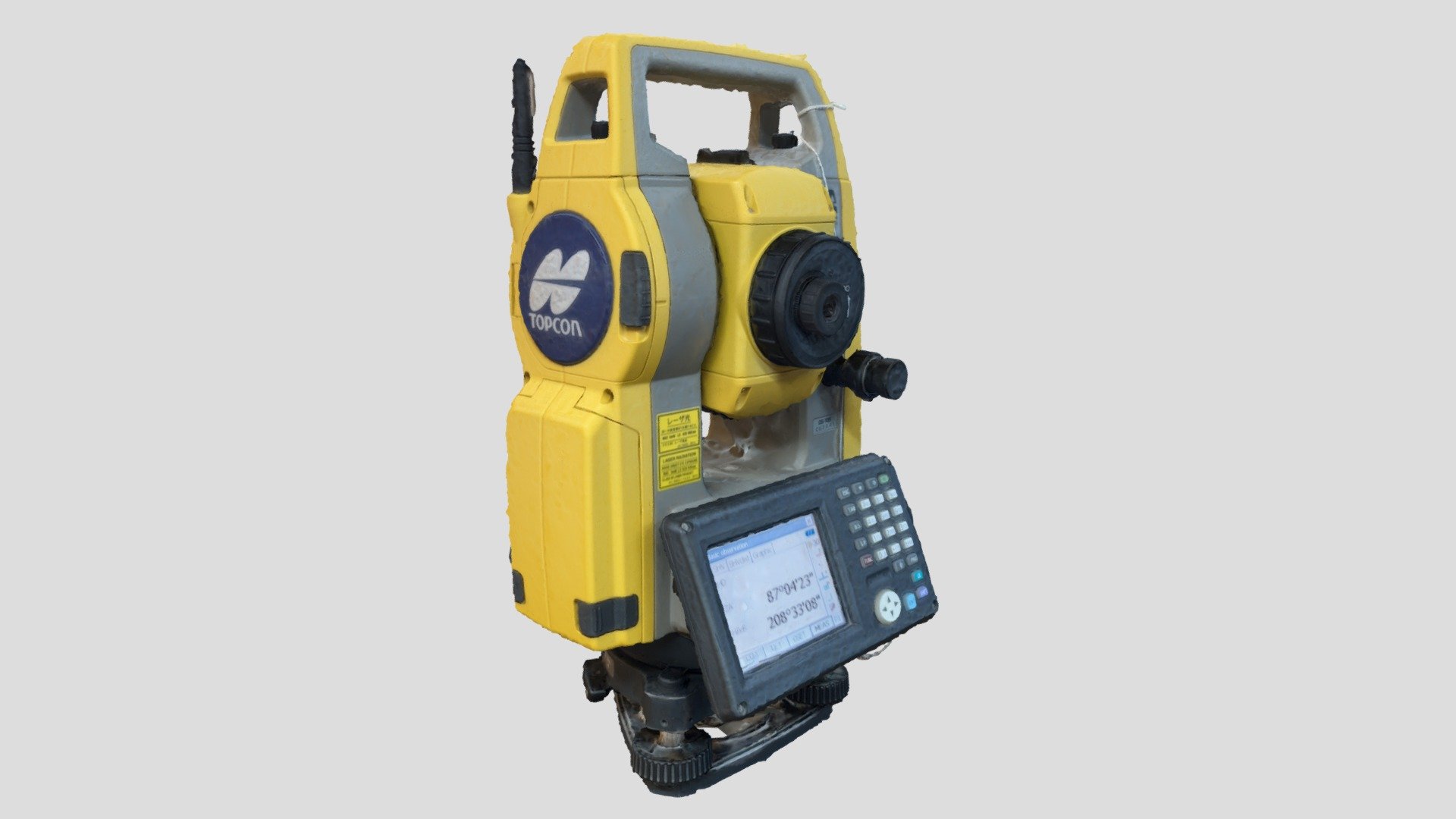 Total Station Topcon DS-105 3D Model - Buy Royalty Free 3D model by ET ...